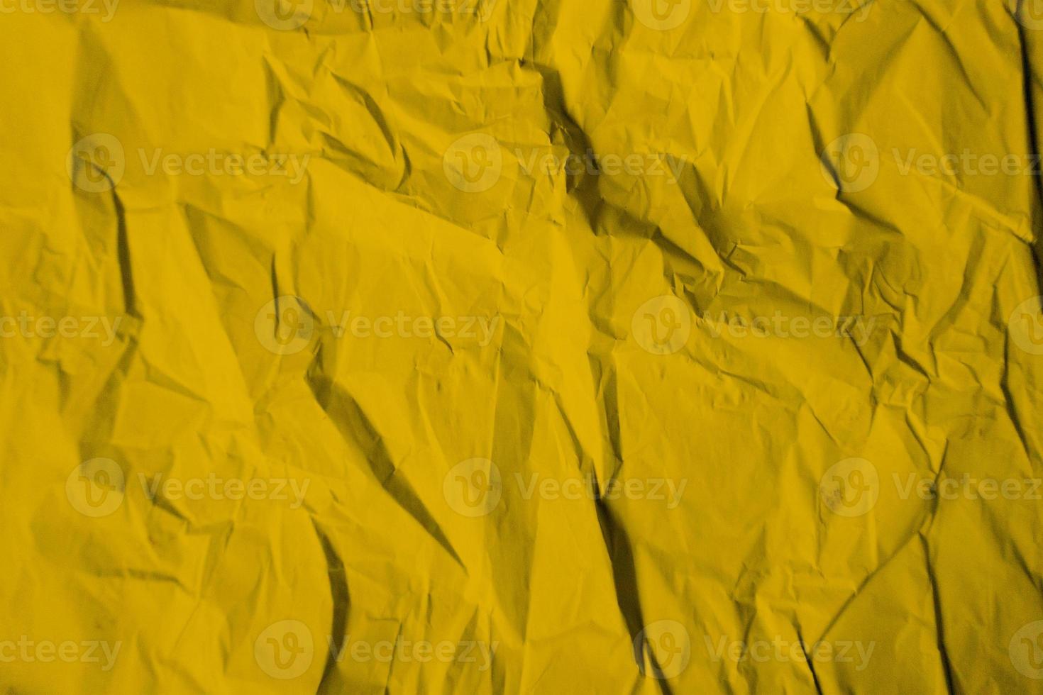 CRUMPLED YELLOW PAPER TEXTURE BACKGROUND 13282166 Stock Photo at Vecteezy