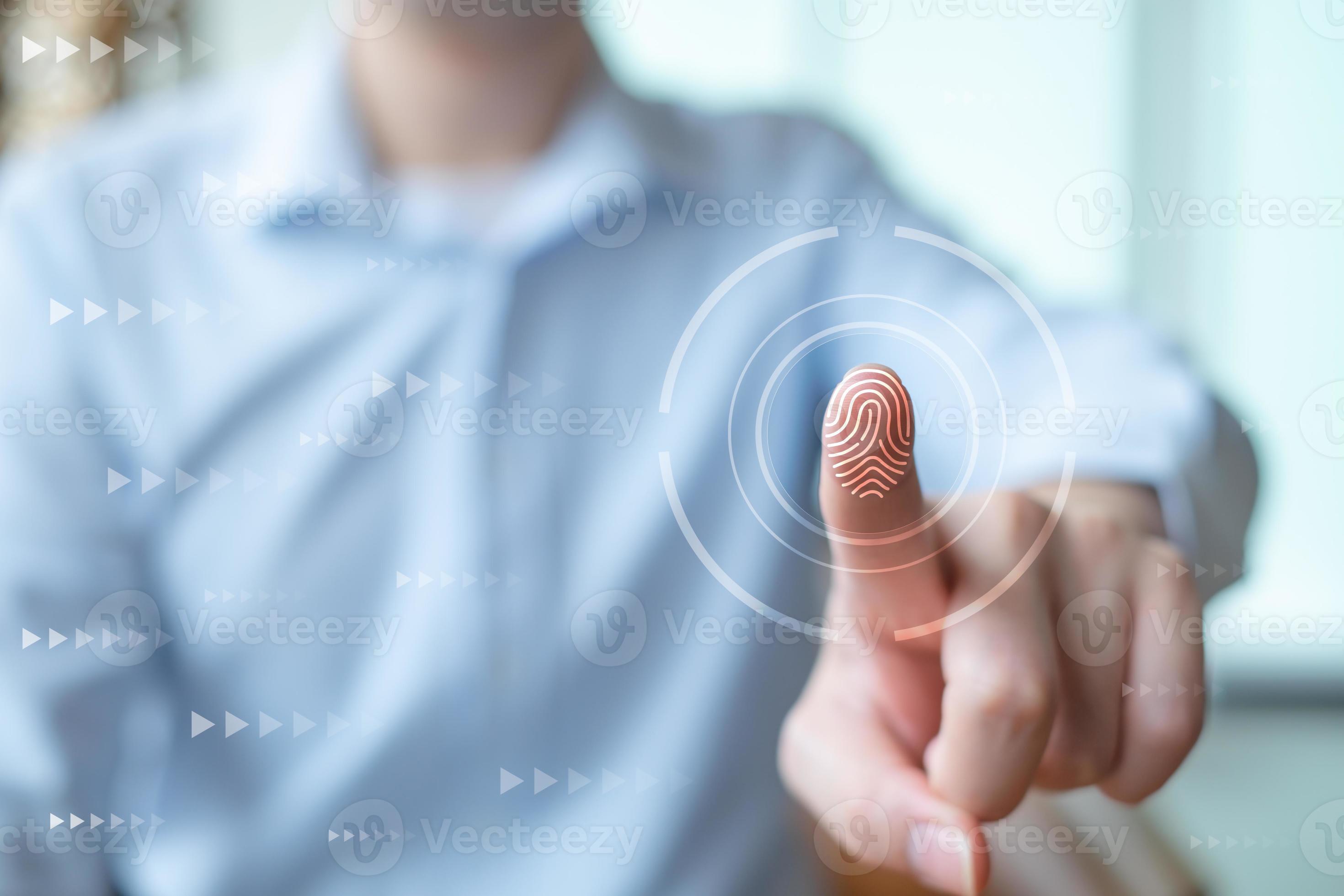 Fingerprint Scanning And Biometric Authentication Cybersecurity And Fingerprint Password