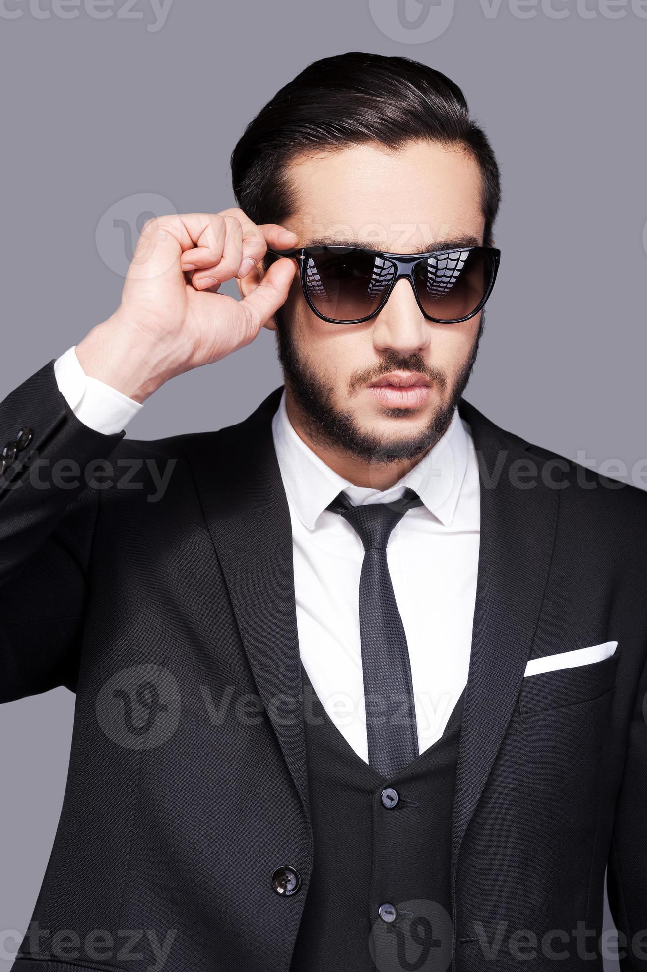 Looking Just Perfect Portrait Of Handsome Young Man In Formalwear
