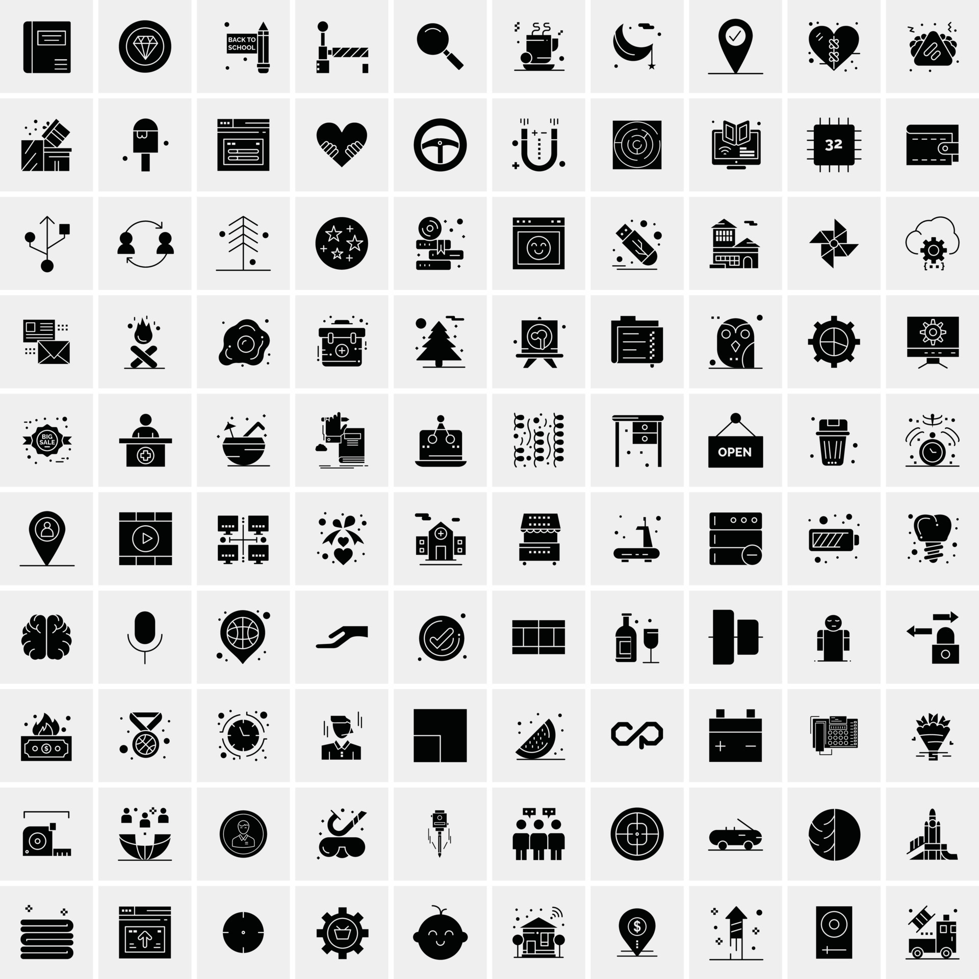 Astronomy Galaxy Satellite Space Spaceship Mobile App Button Android And Ios Line Version