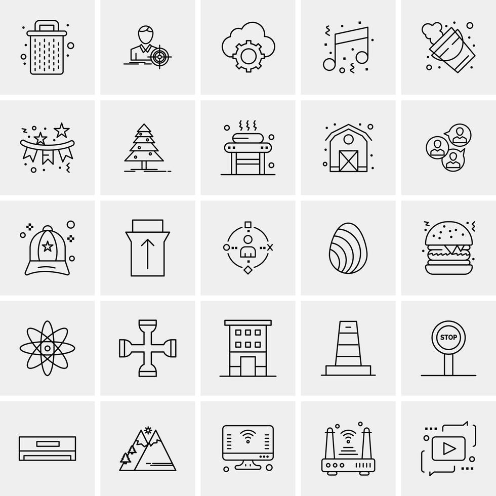 Mobile Chat Service Support Business Flat Line Filled Icon Vector