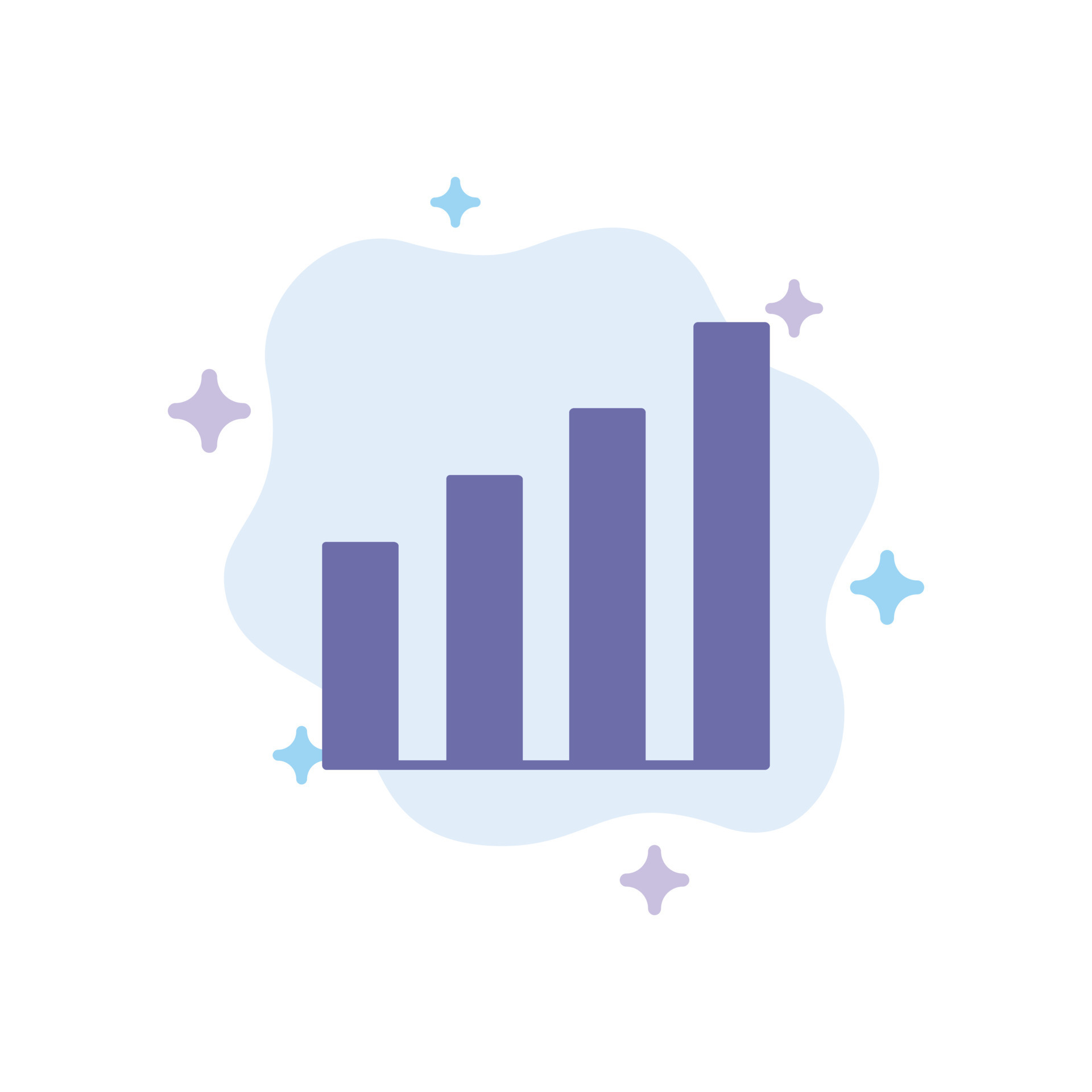 Analytic Interface Signal User Blue Icon on Abstract Cloud Background ... Analytic Interface Signal User Blue Icon on Abstract Cloud Background ...