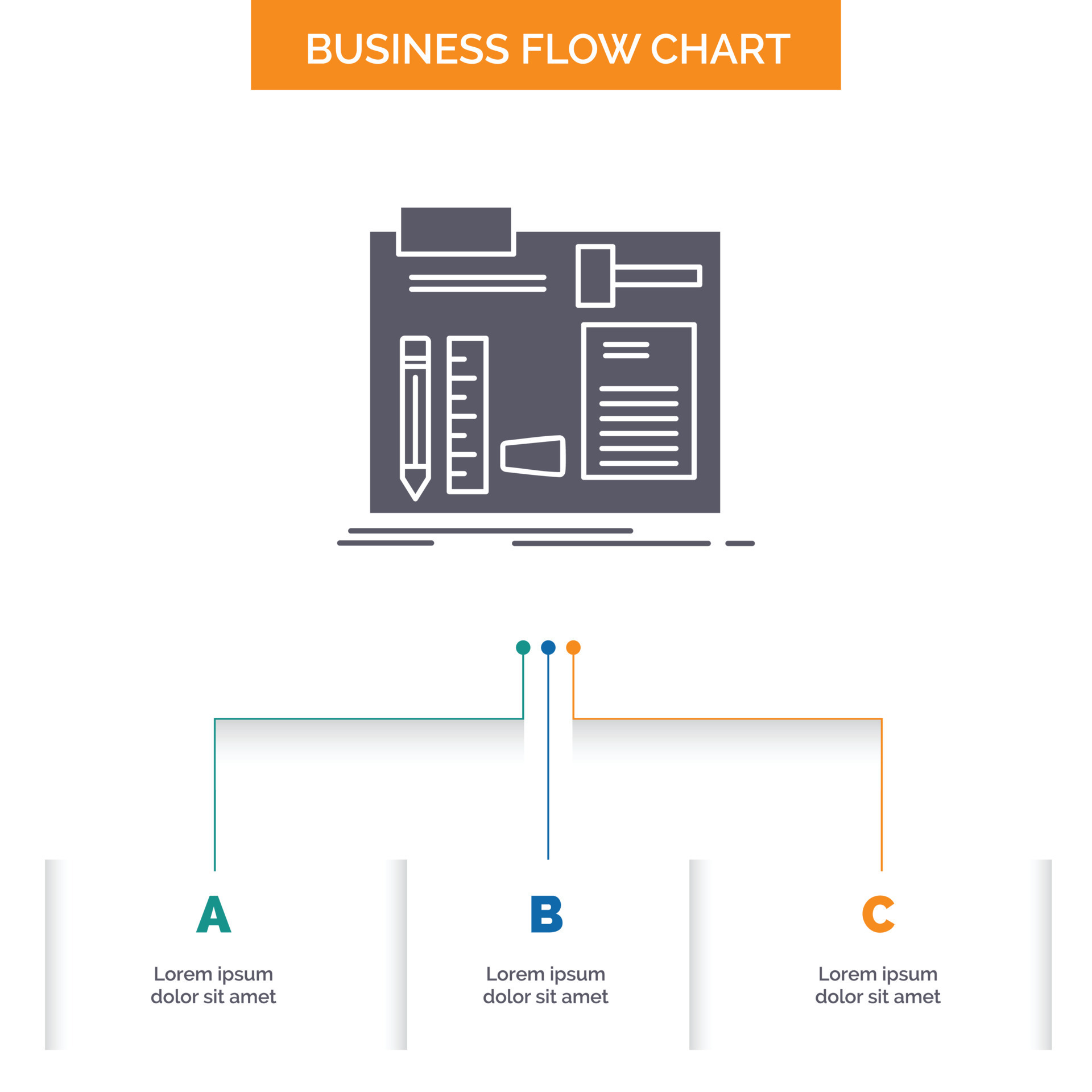 Build Construct Diy Engineer Workshop Business Flow Chart Design