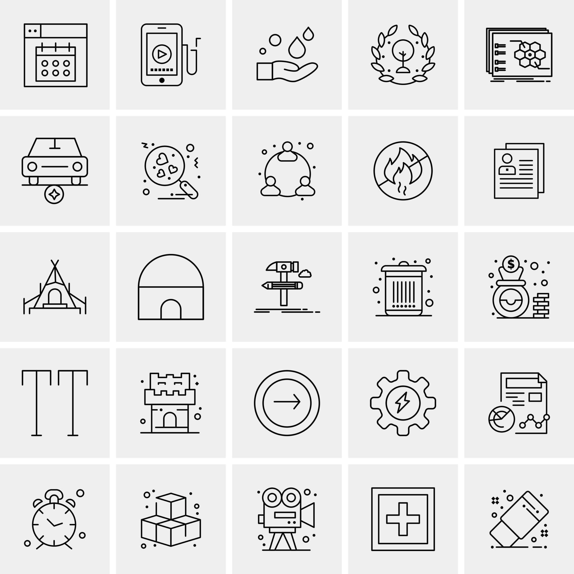 Unstructured Data Insecure Data Science Icons Flat And Line Filled Icon