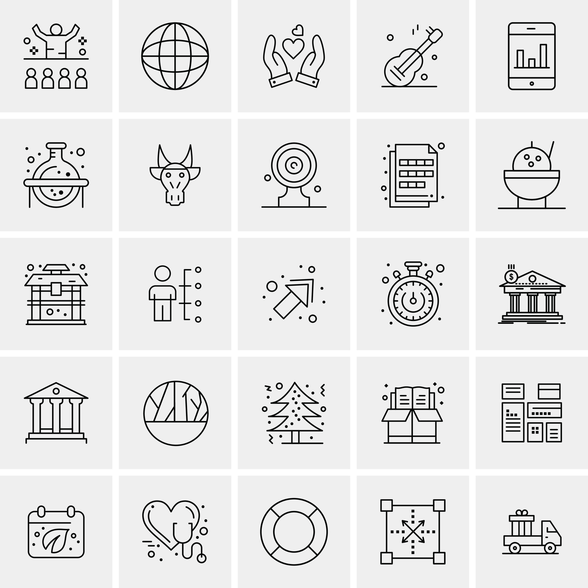 Location Map Pointer Pin Line Icon With 5 Steps Presentation