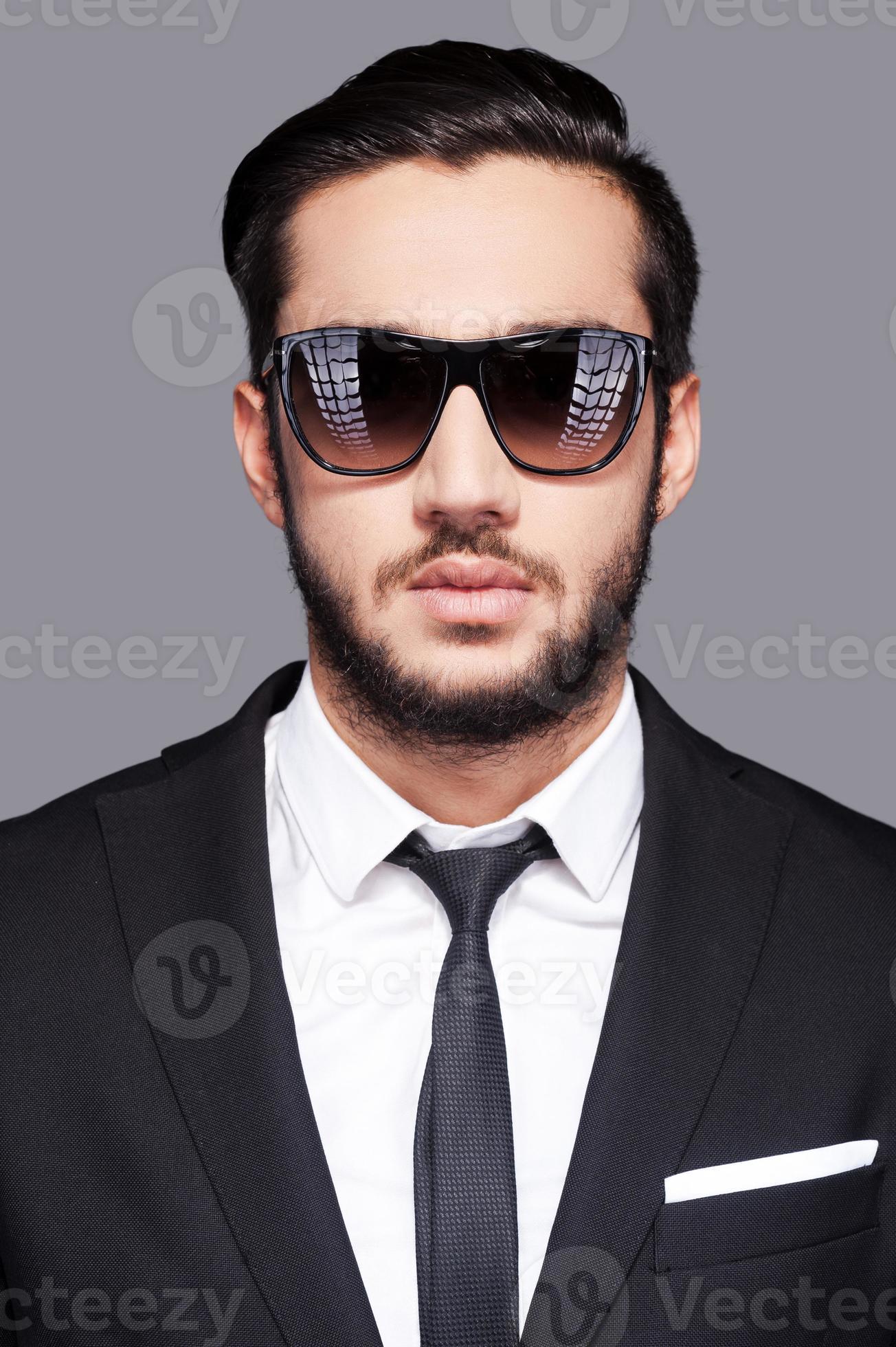 Stylish And Young Portrait Of Handsome Young Man In Sunglasses And