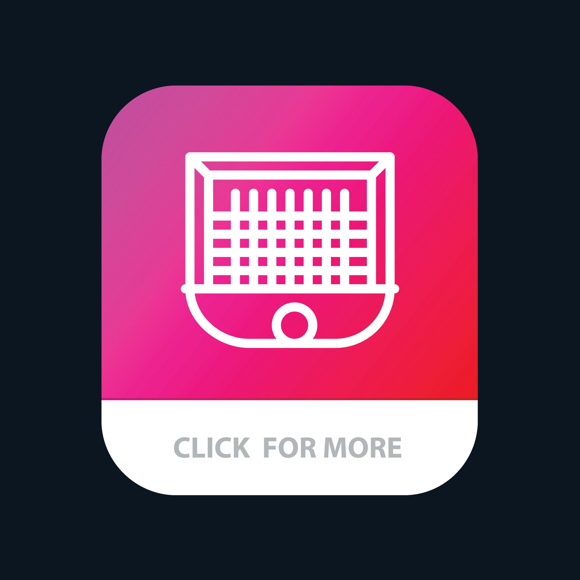 Ball Gate Goalpost Net Soccer Mobile App Button Android and IOS Line Version 13296697 Vector Art ...