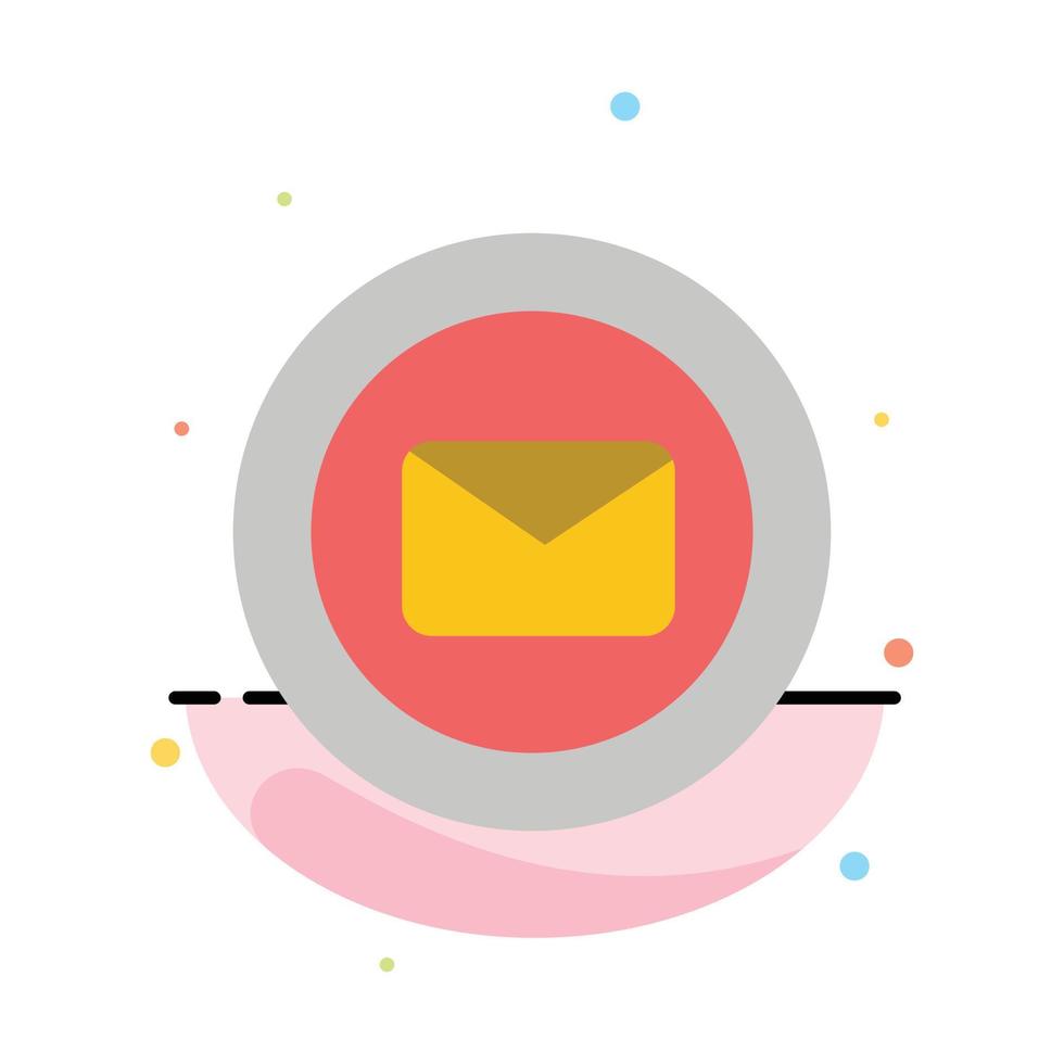 Chat Message Support Text Message Typing Abstract Flat Color Icon Template 13299868 Vector Art