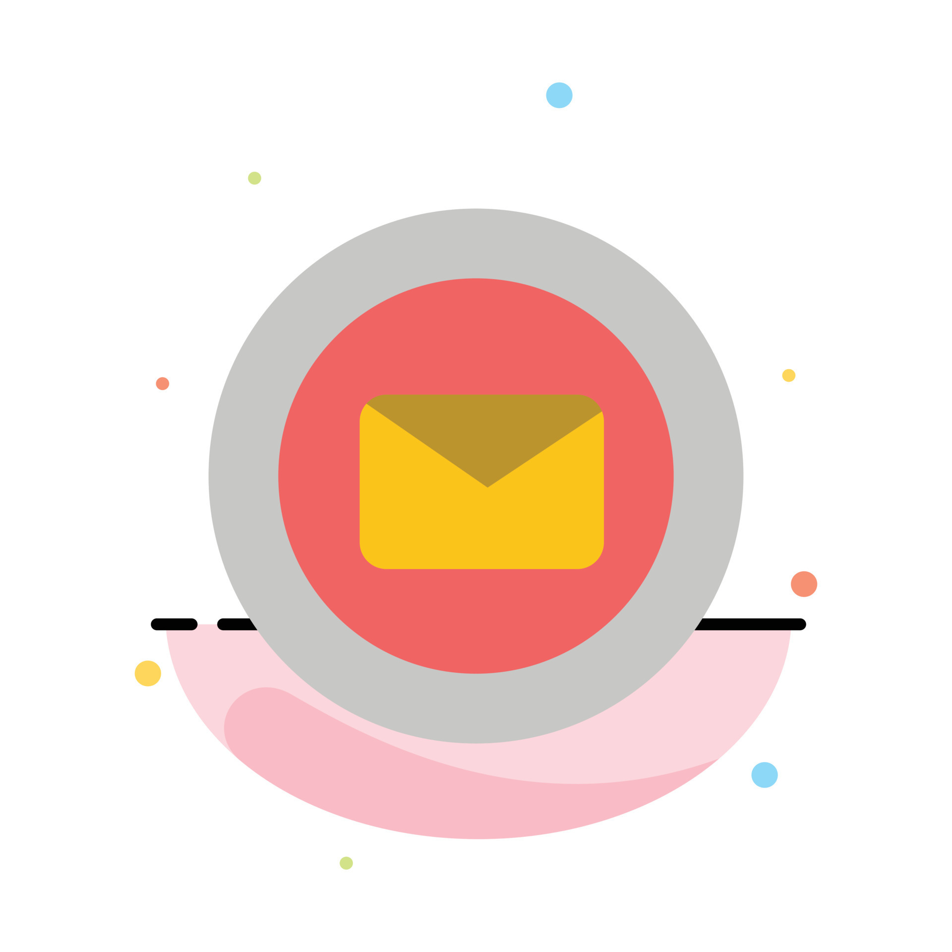Chat Message Support Text Message Typing Abstract Flat Color Icon