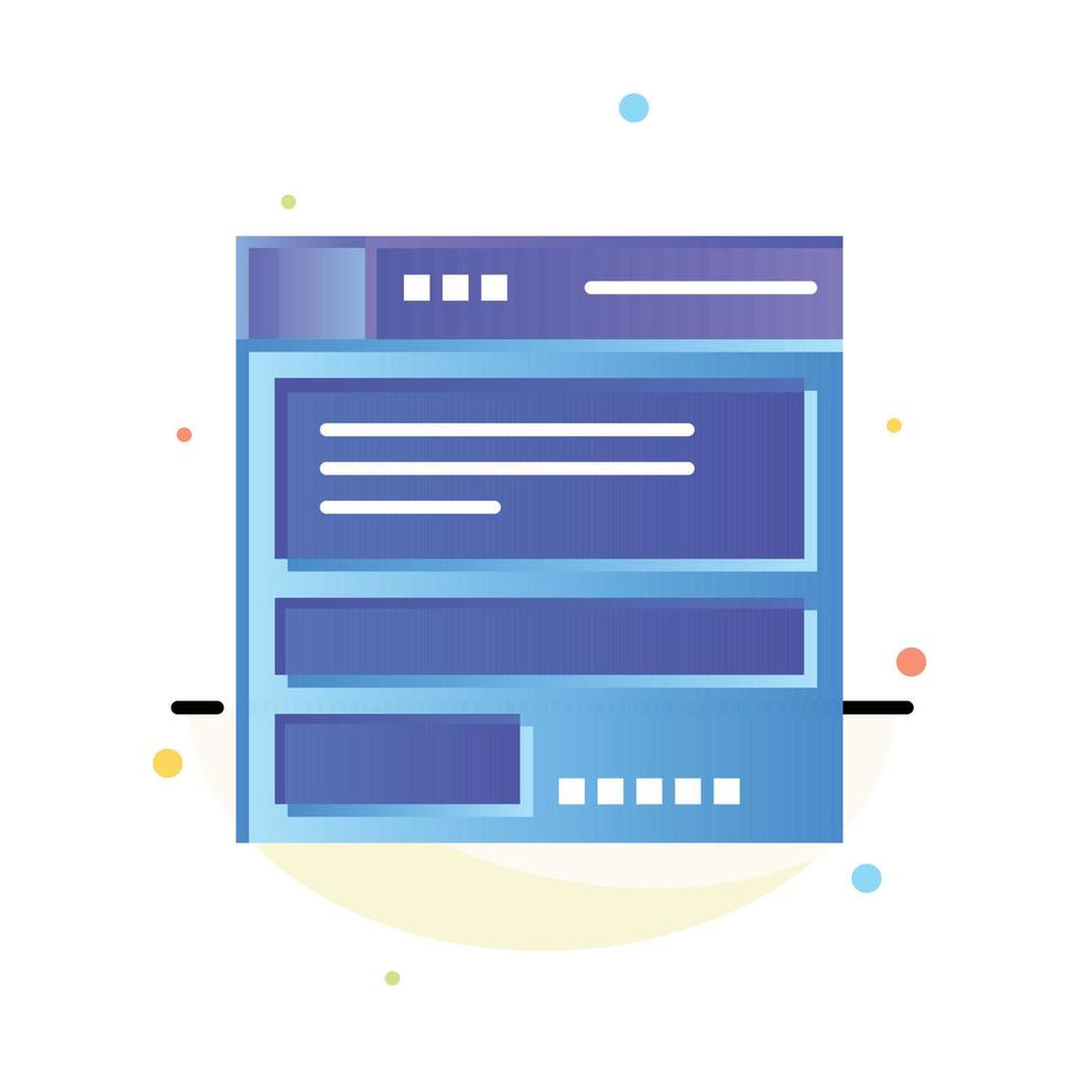 File Browser Computing Code Abstract Flat Color Icon Template 13300454 8073