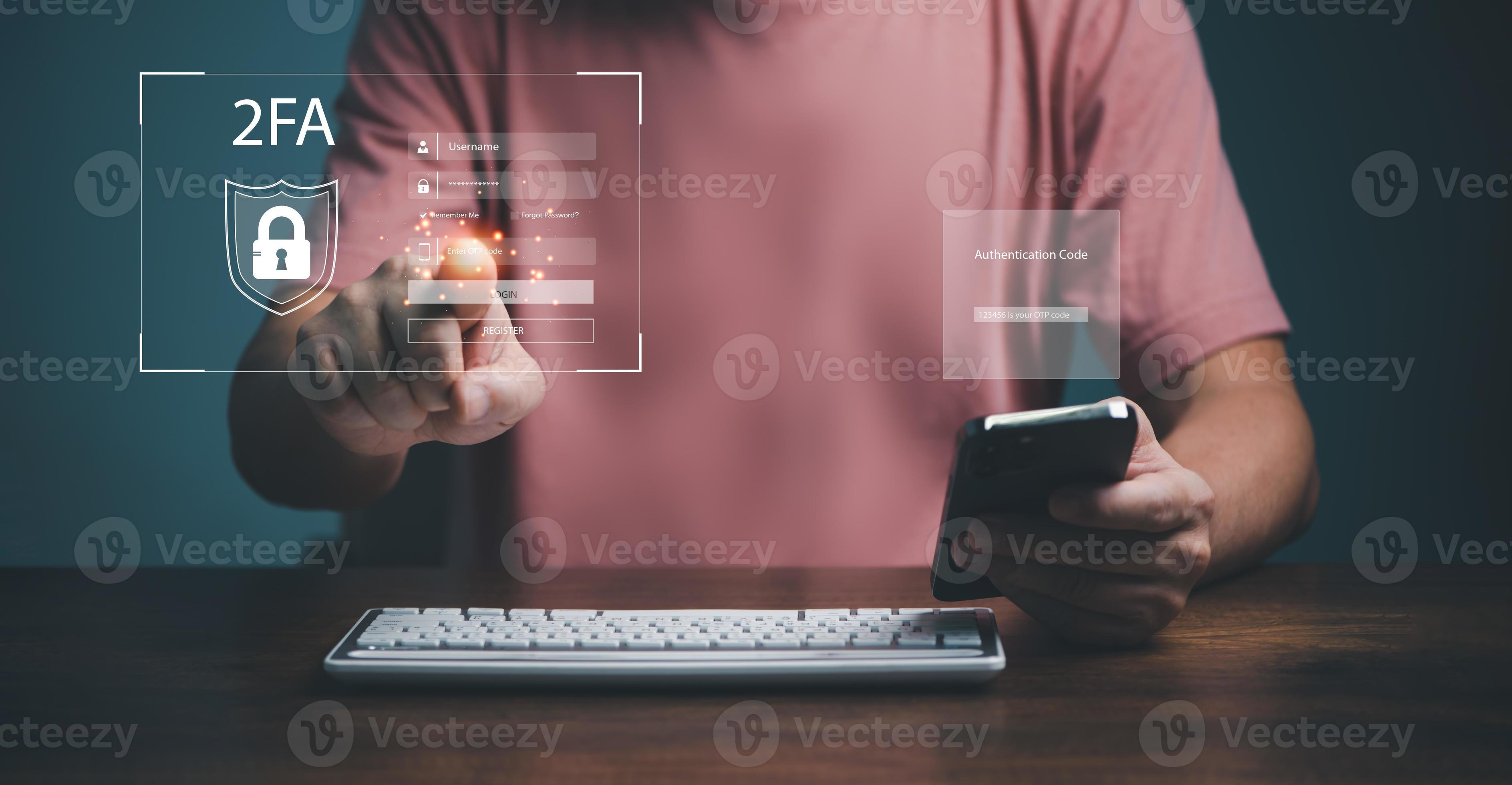 Otp Verification Code One Time Password Temporary Secure Pin Code 8452