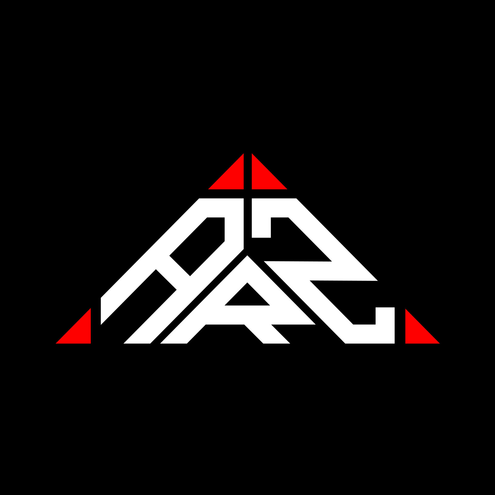 Diseño creativo del logotipo de la letra arz con gráfico vectorial, logotipo simple y moderno de ...