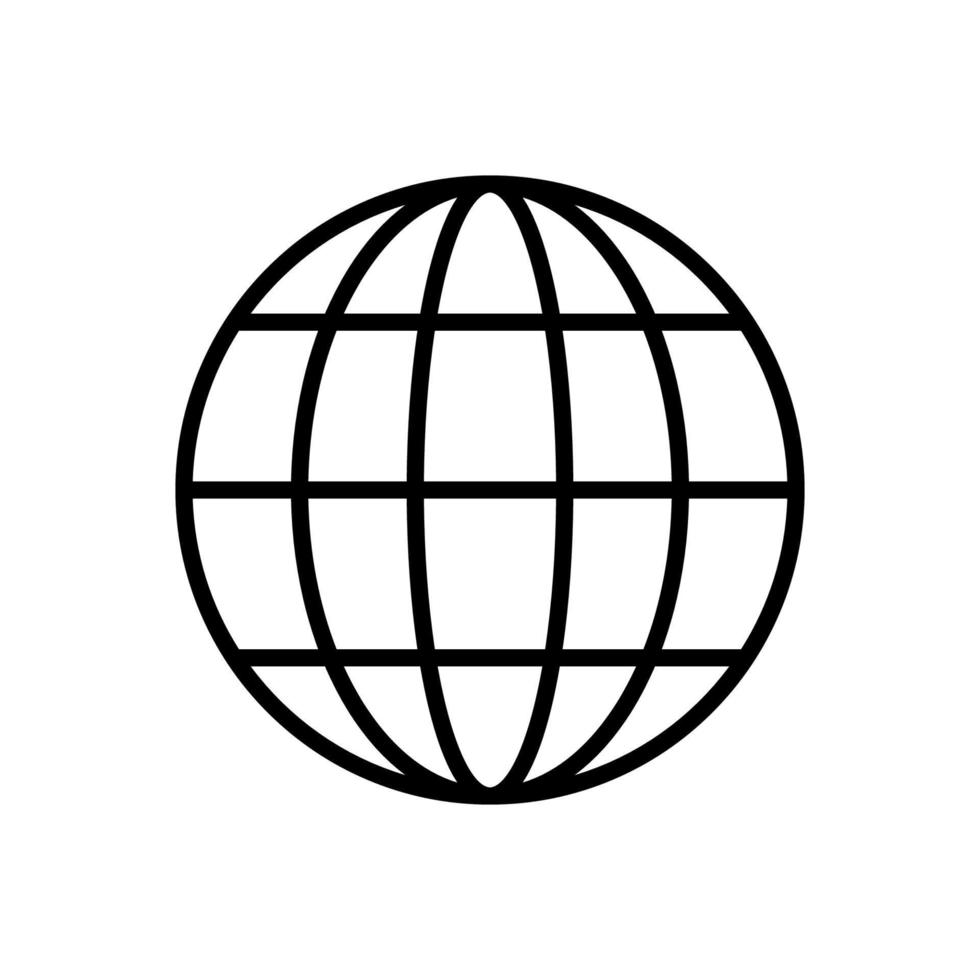 Globe icon vector design templates 13313343 Vector Art at Vecteezy