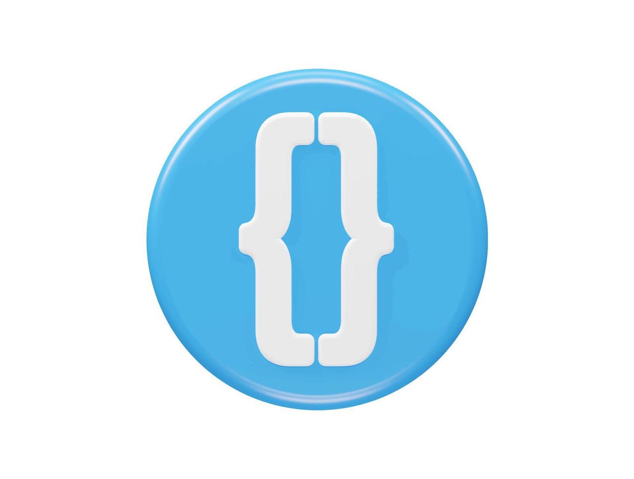 Html icon 3d rendering illustration 13313453 Vector Art at Vecteezy