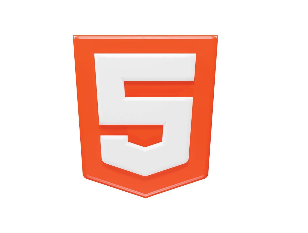 Html Icon 3d Rendering Illustration 13313458 Vector Art At Vecteezy