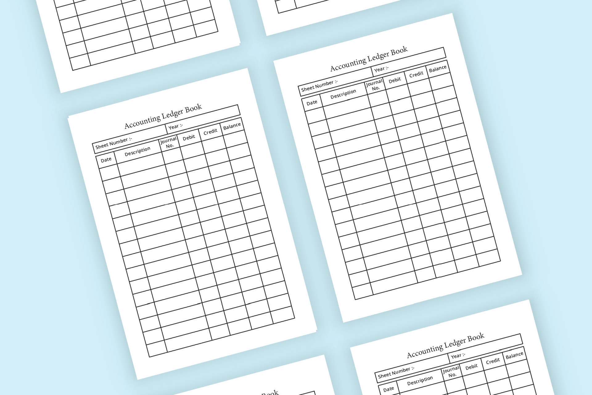 Accounting ledger notebook interior. Business finance tracker ledger ... Accounting ledger notebook interior. Business finance tracker ledger ...