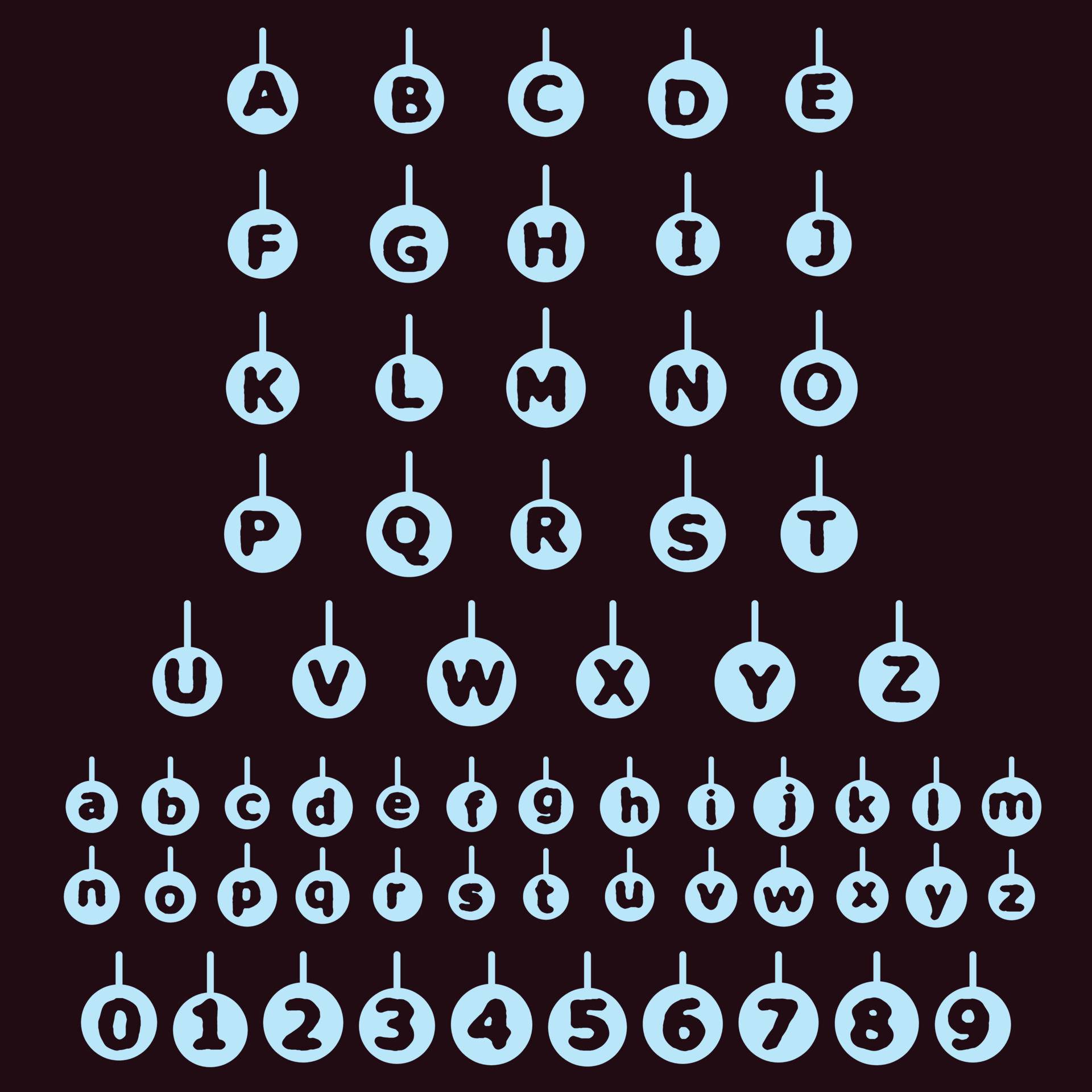 Alphabet Letters With Numbers Handwritten Vector 13321596 Vector Art Alphabet Letters With Numbers Handwritten Vector 13321596 Vector Art