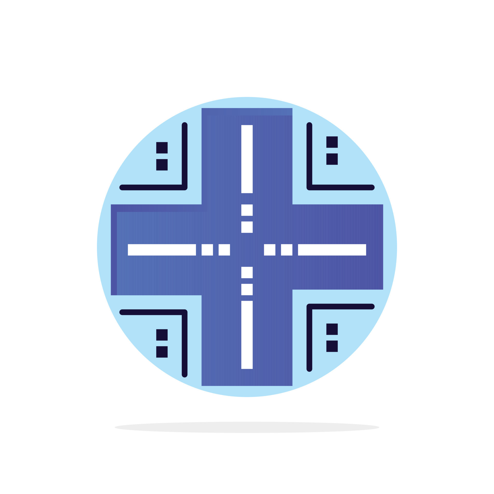 Computing Database Datacenter Mainframe Server Abstract Circle Background Flat Color Icon