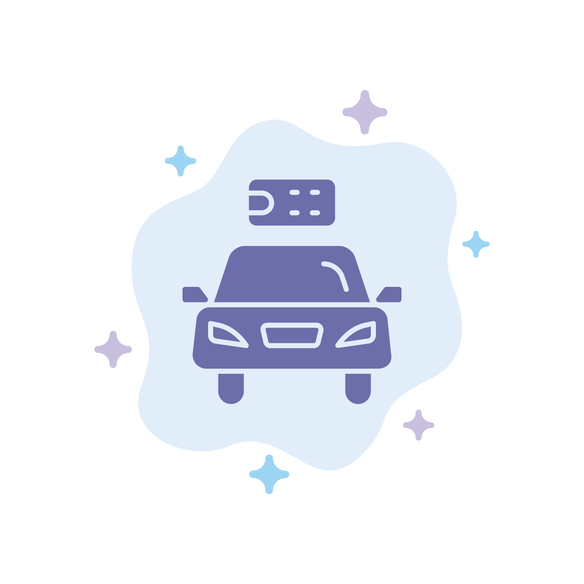 Car Ecology Electric Energy Power Blue Icon on Abstract Cloud ... Car Ecology Electric Energy Power Blue Icon on Abstract Cloud ...
