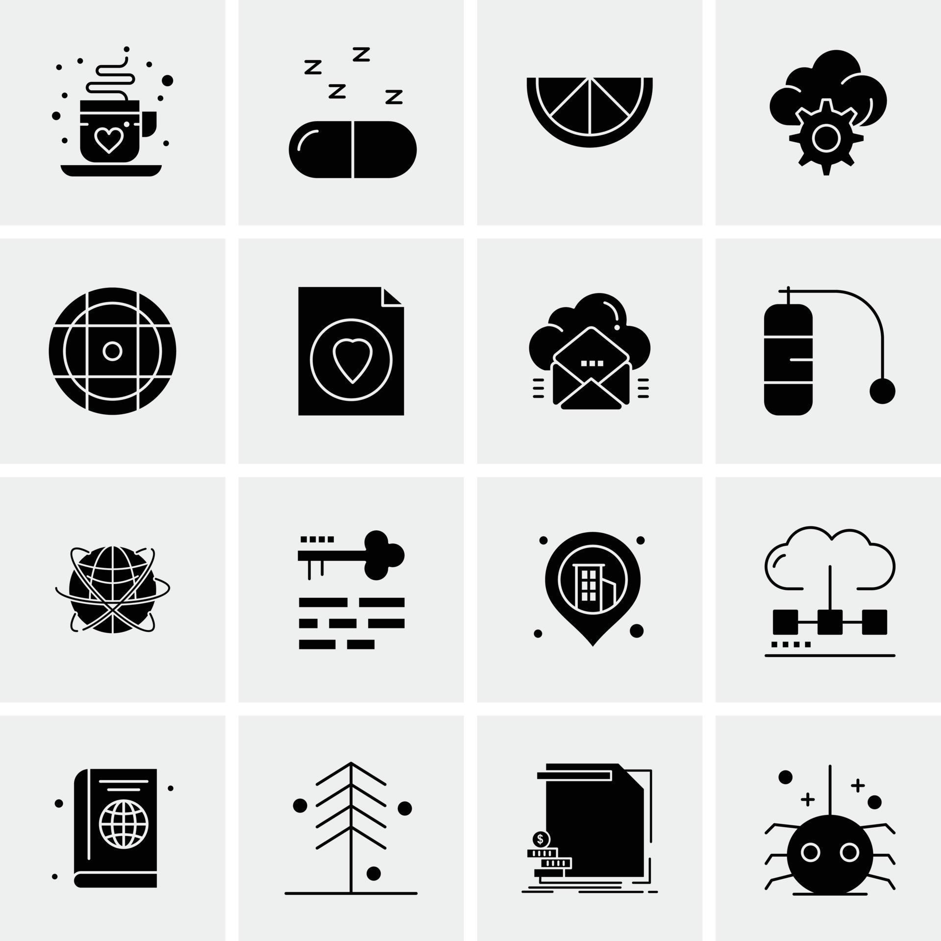 Website Page Interface Web Online Mobile App Button Android And Ios Glyph Version 13328442