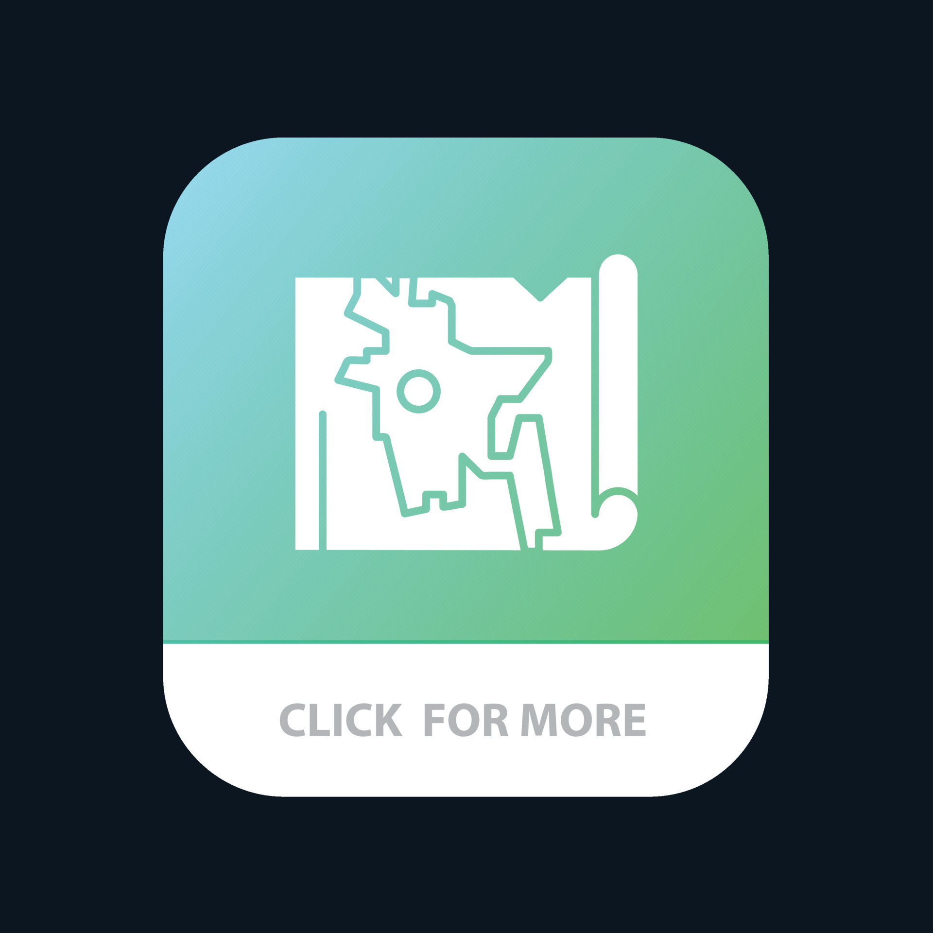 Bangladesh Map World Bangla Mobile App Button Android and IOS Glyph Version 13328913 Vector Art ...