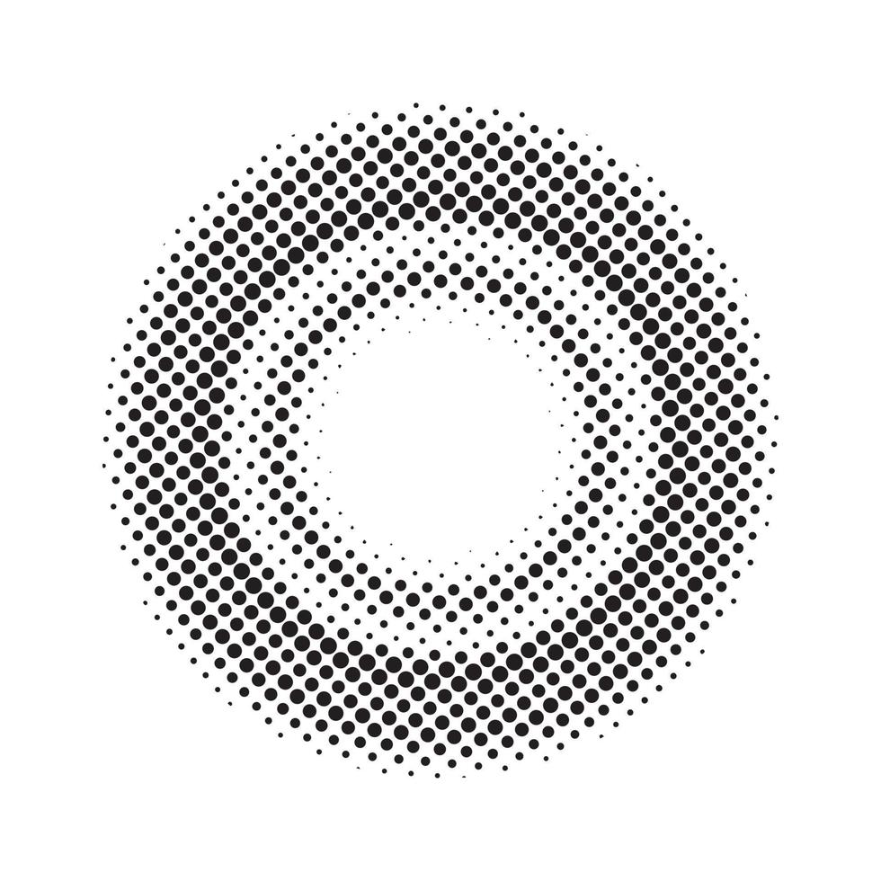 Circle halftone pattern background 13332715 Vector Art at Vecteezy