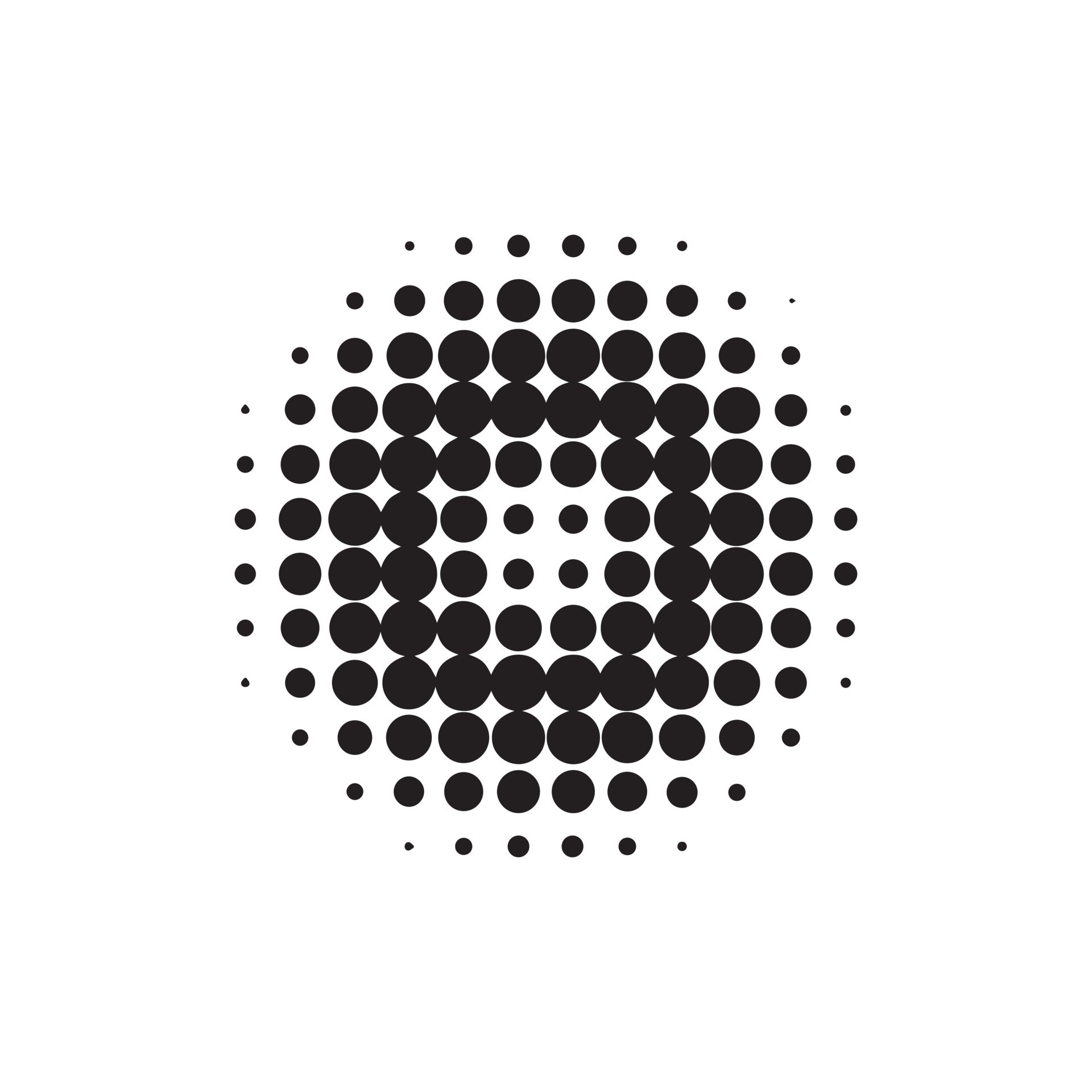 Circle Halftone Pattern Vector 13332740 Vector Art At Vecteezy