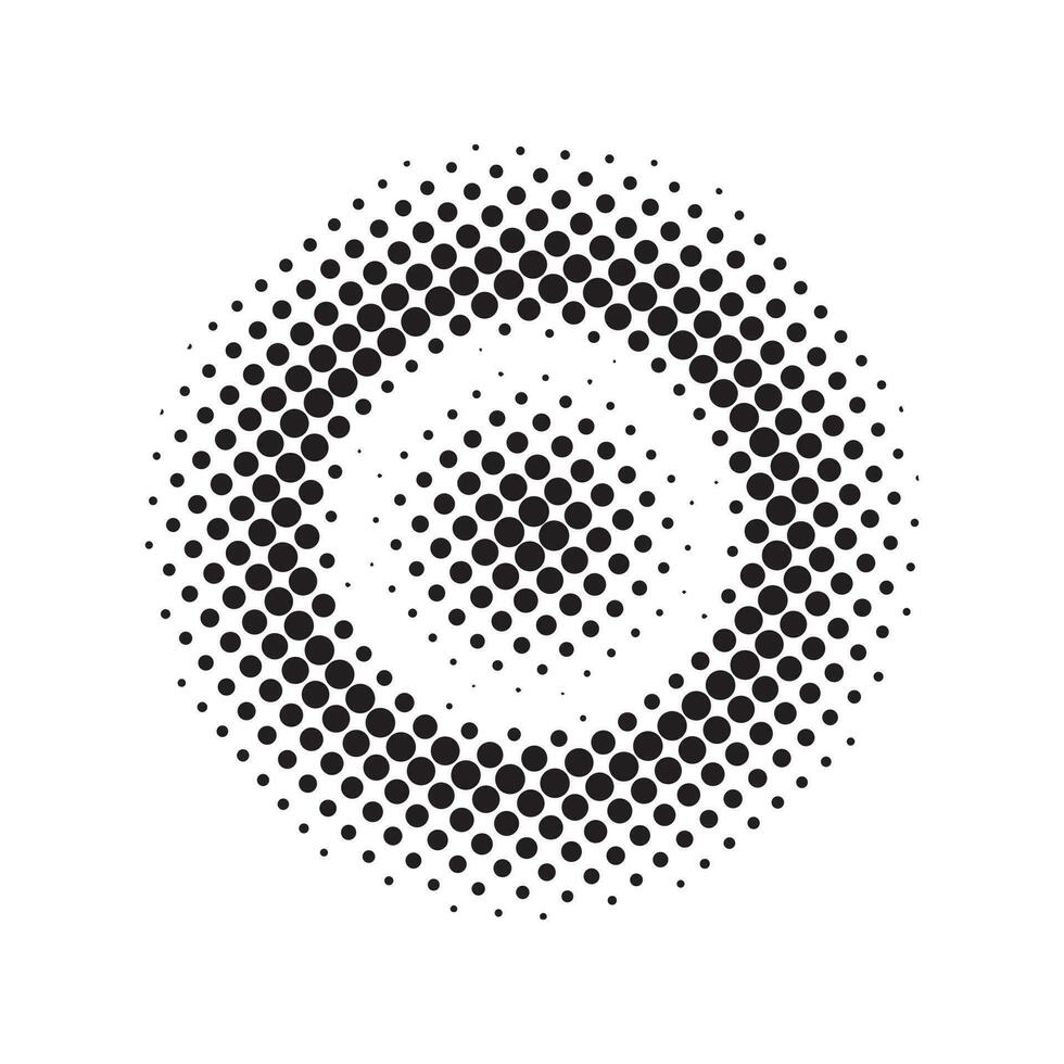 Halftone dot pattern shape 13332784 Vector Art at Vecteezy