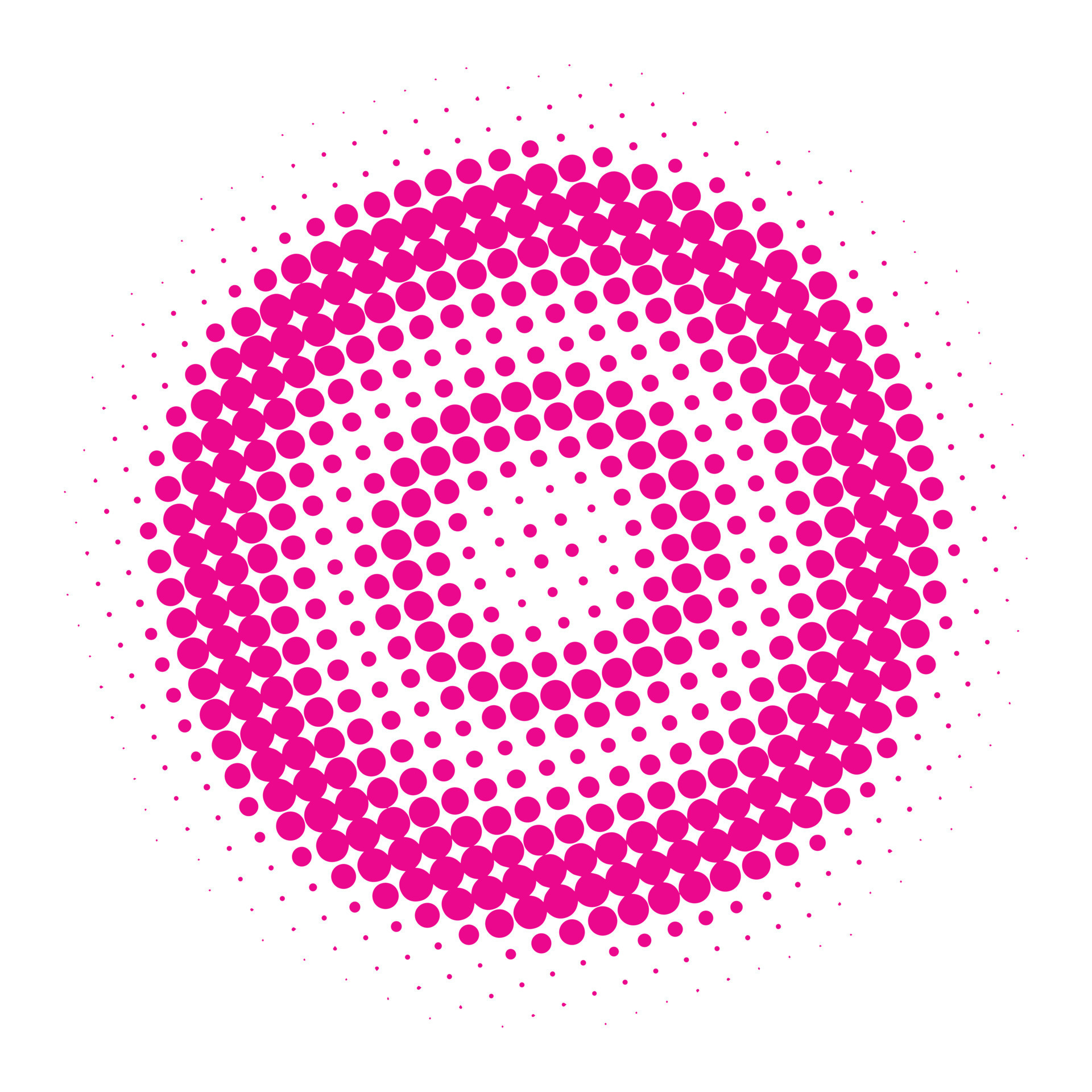 Circle Halftone Pattern Vector 13332810 Vector Art At Vecteezy