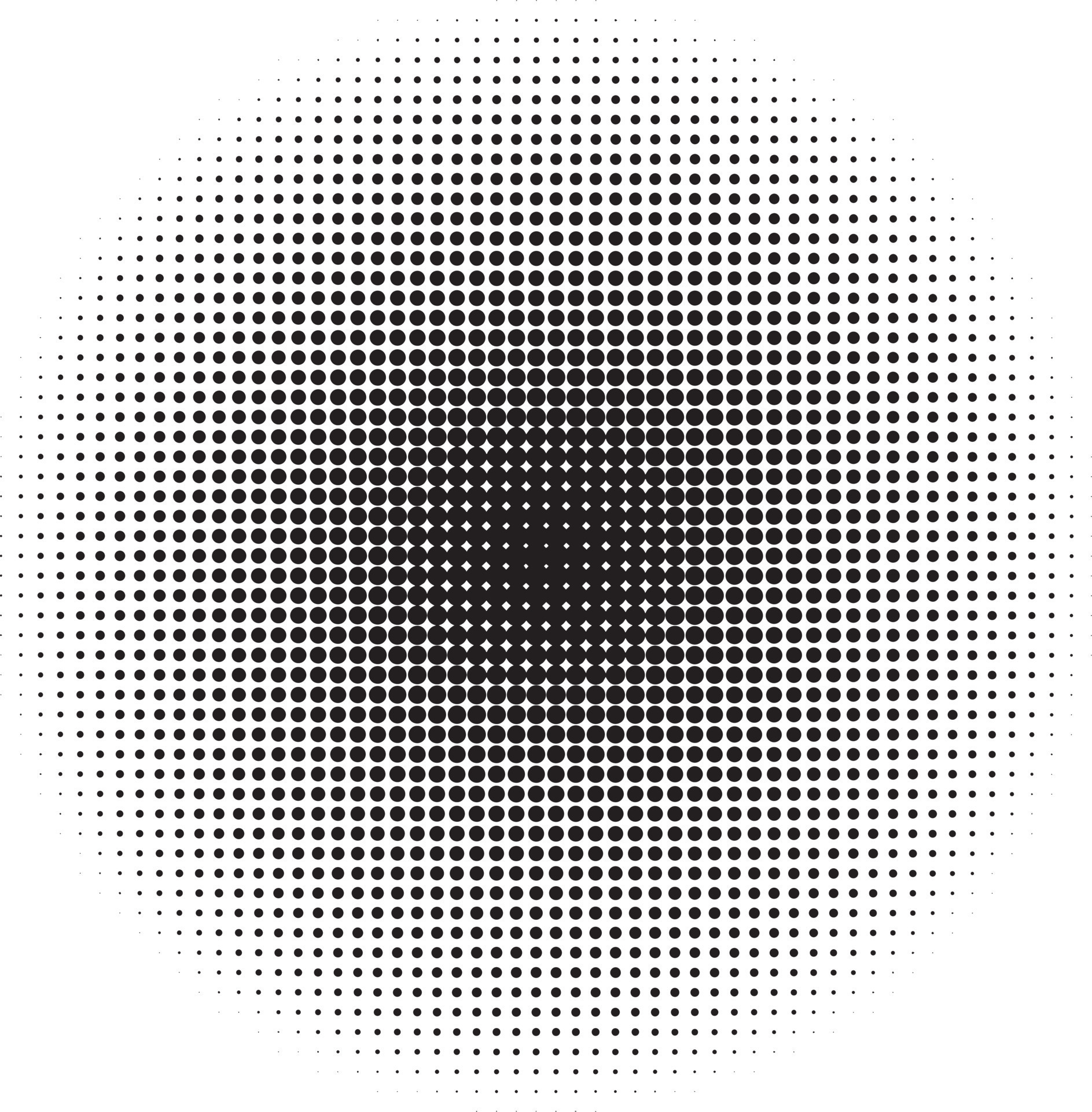 patrón circular de medios tonos 13332828 Vector en Vecteezy