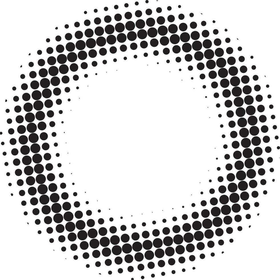 Halftone dot pattern shape 13332877 Vector Art at Vecteezy