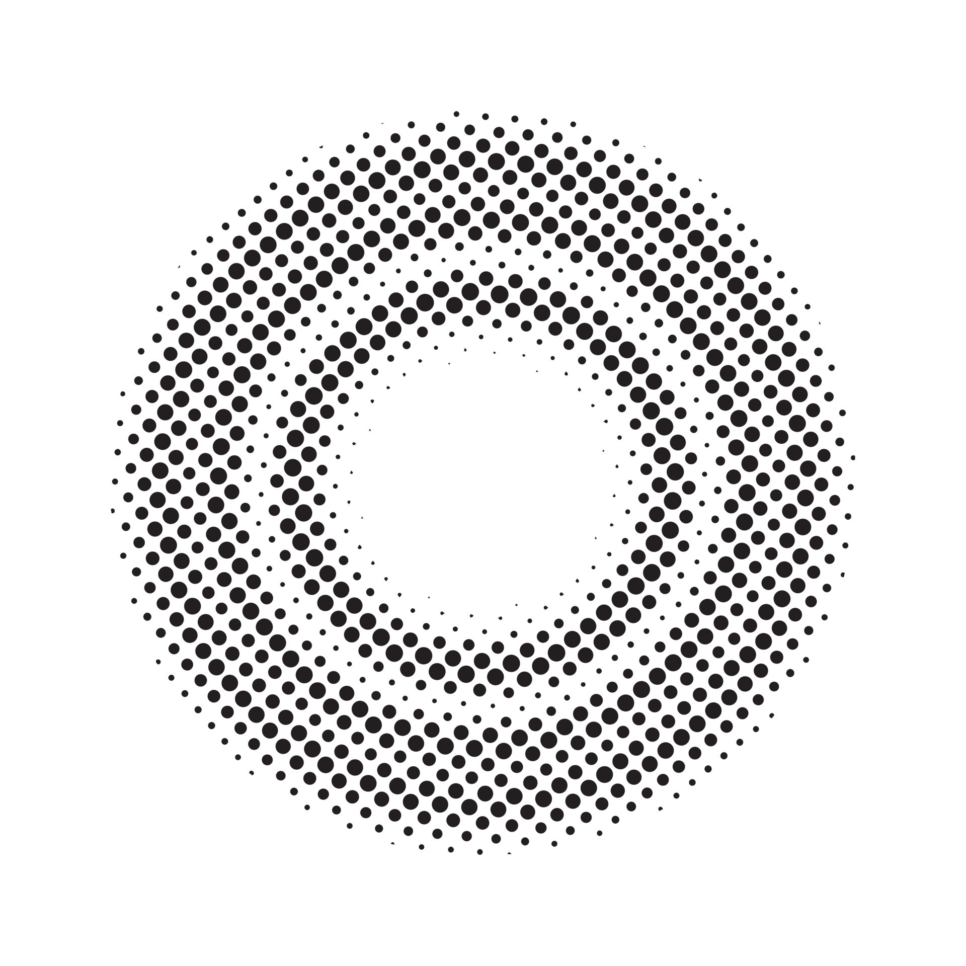 Circle Halftone Pattern Background 13332899 Vector Art At Vecteezy