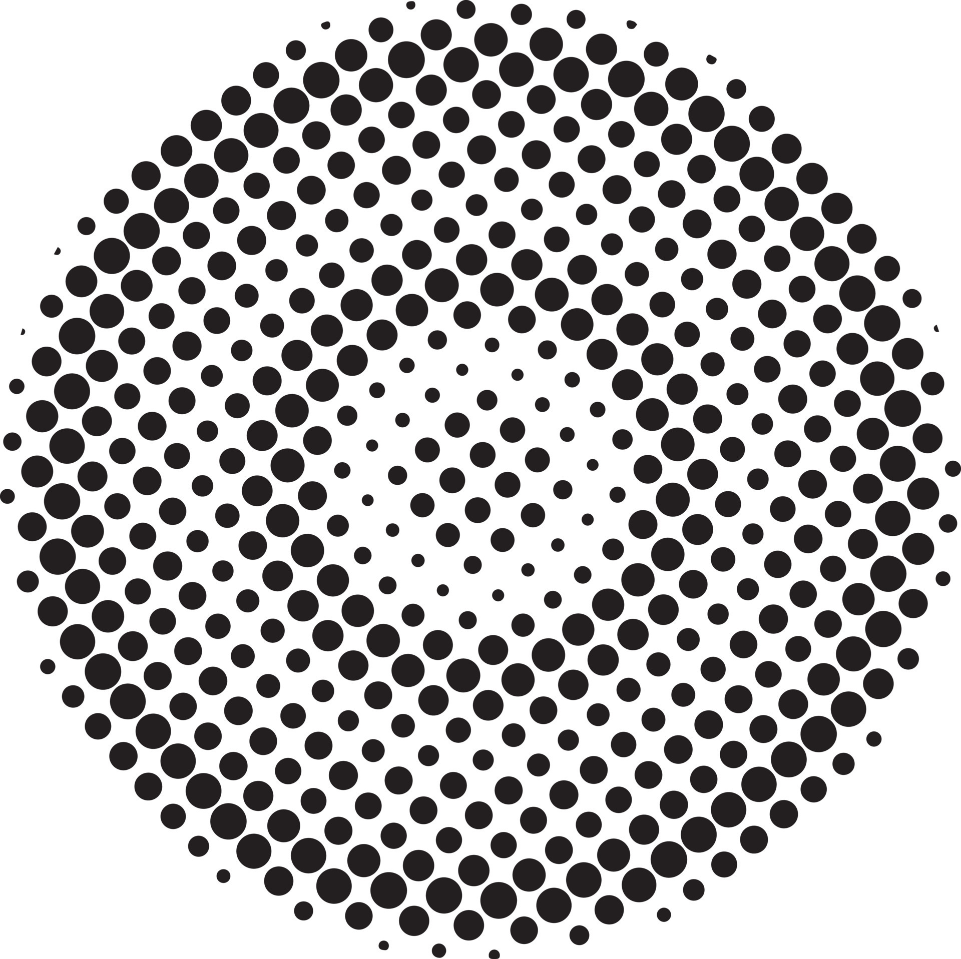 Halftone Circular Pattern 13332928 Vector Art At Vecteezy