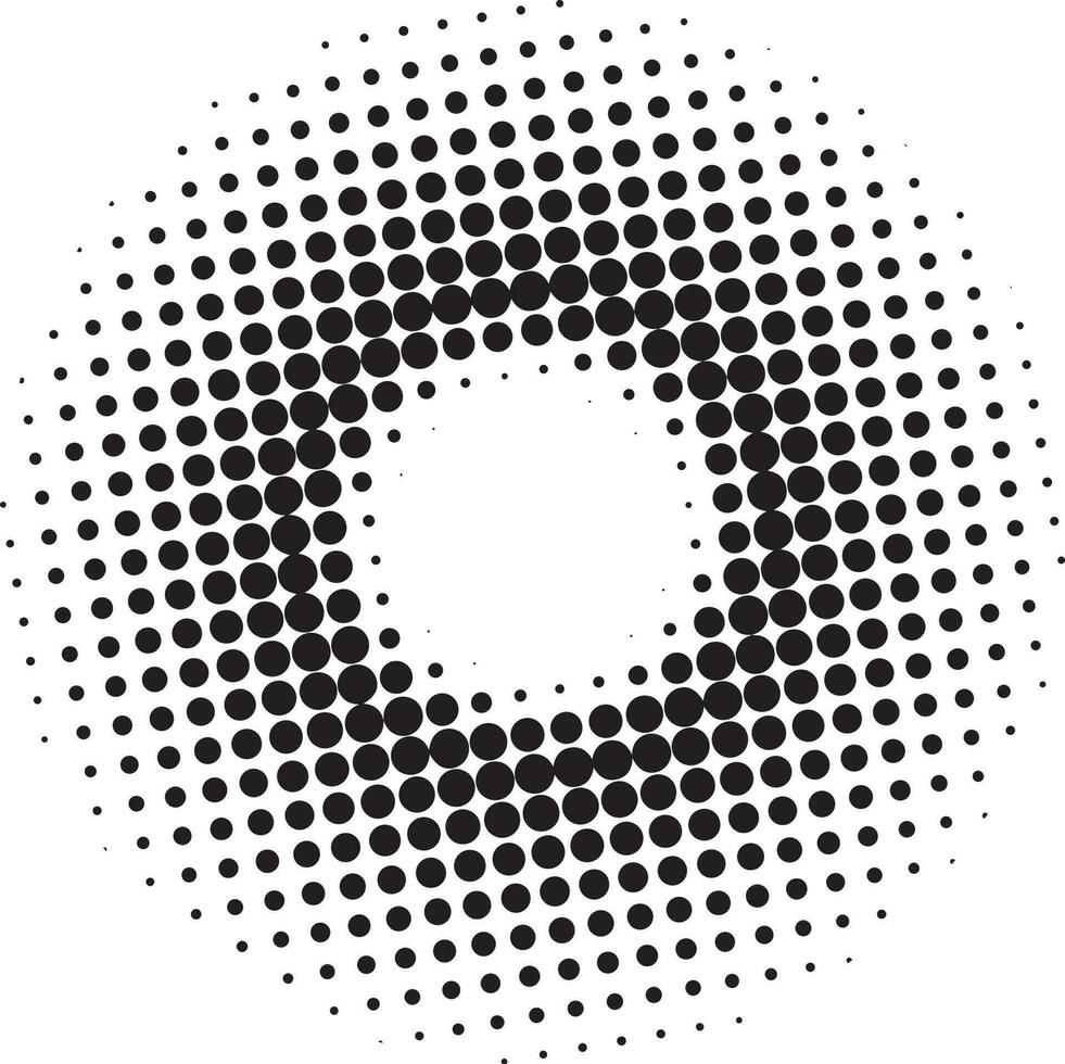 Circle halftone pattern background 13332967 Vector Art at Vecteezy