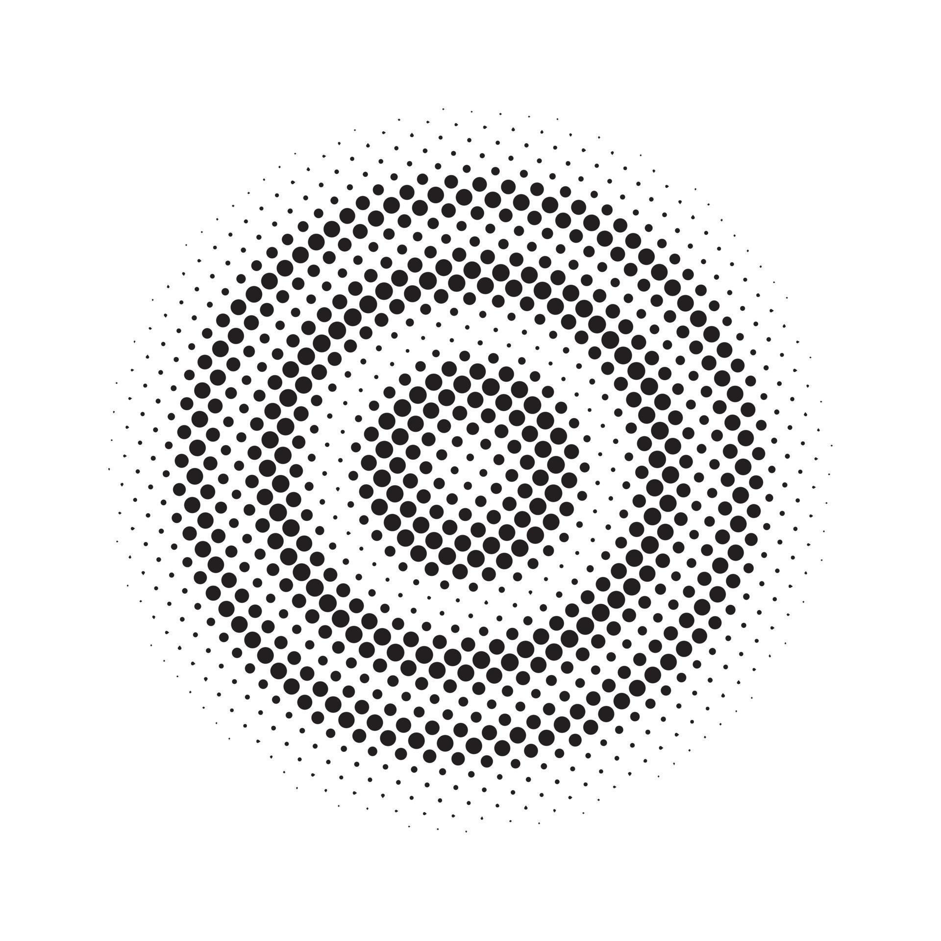 Abstract Halftone Circle 13332970 Vector Art At Vecteezy