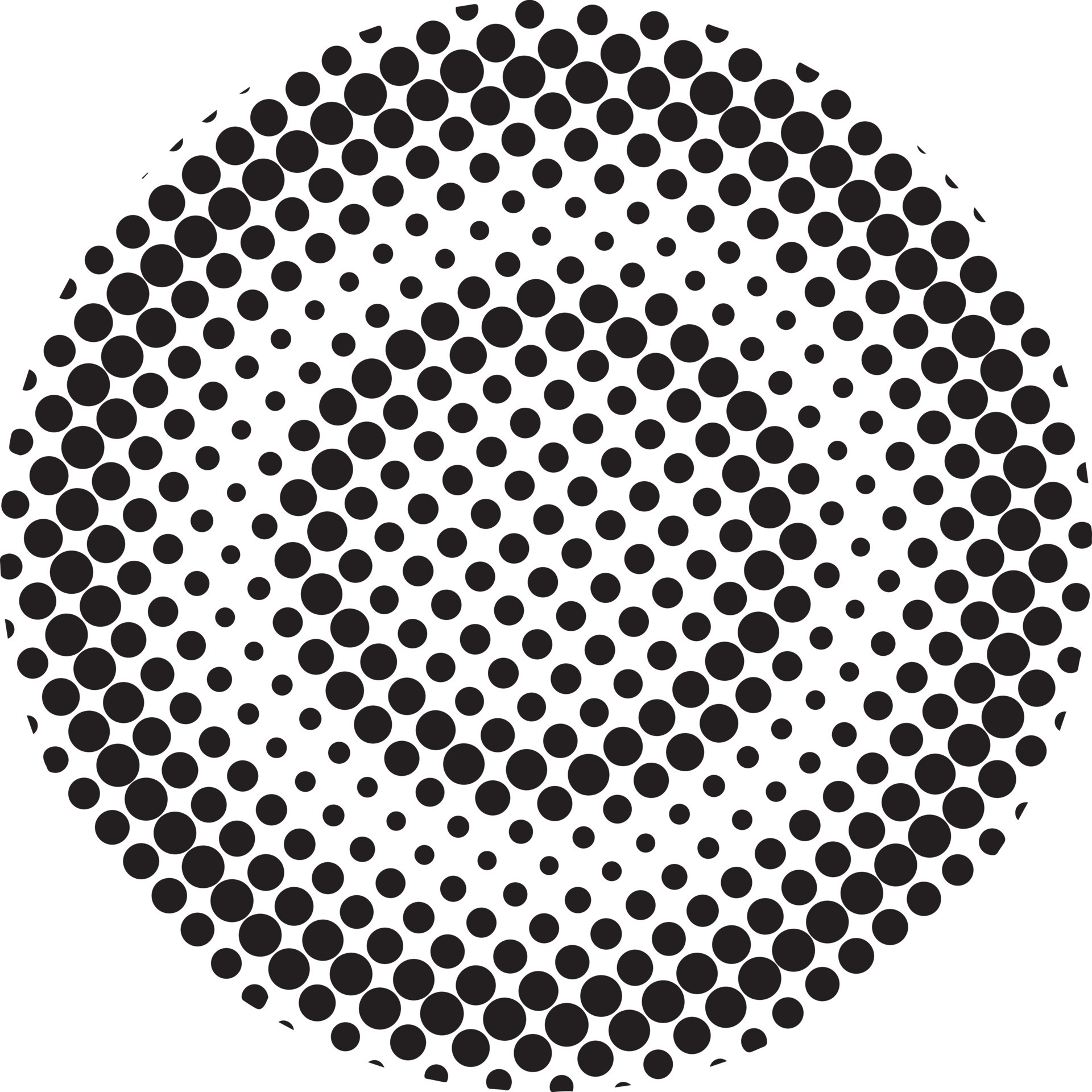 Circle halftone pattern background 13332980 Vector Art at Vecteezy