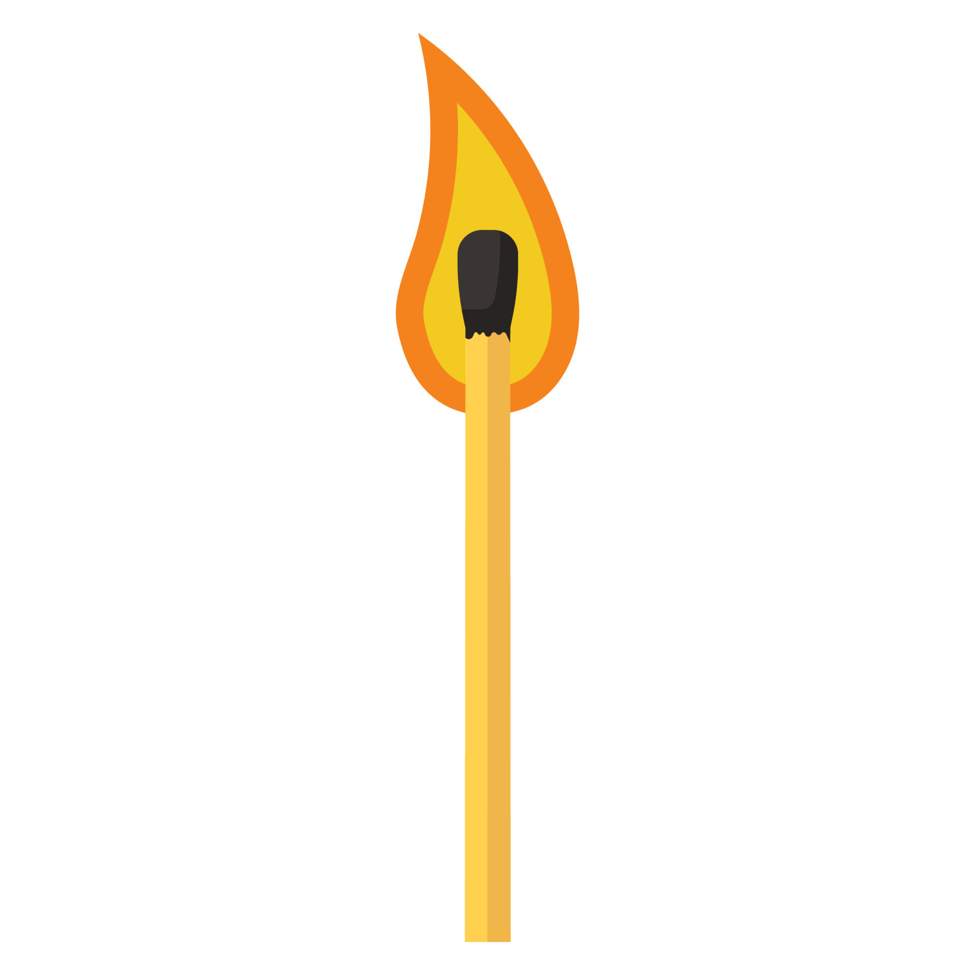 Burning match animation and flame ignite wooden stick. Matchstick fire sequence isolated icon ...