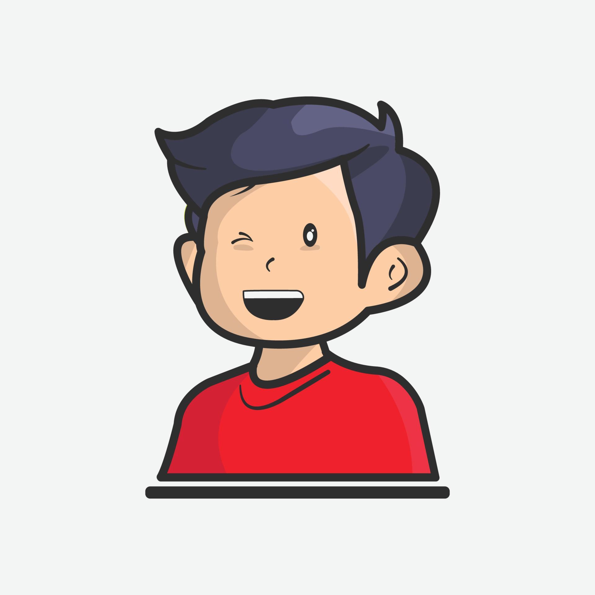 people smiling happy illustration 13336540 Vector Art at Vecteezy