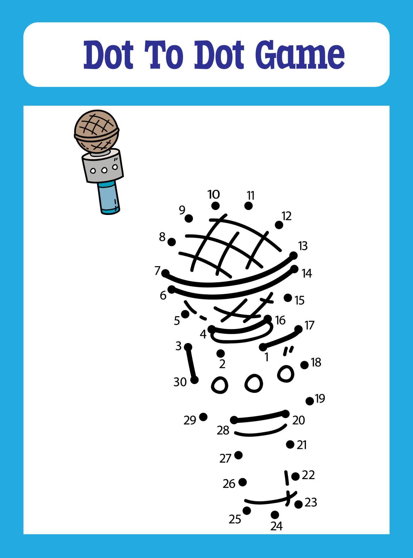 Dot To Dot Games For Kids 13342604 Vector Art At Vecteezy Dot To Dot Games For Kids 13342604 Vector Art At Vecteezy