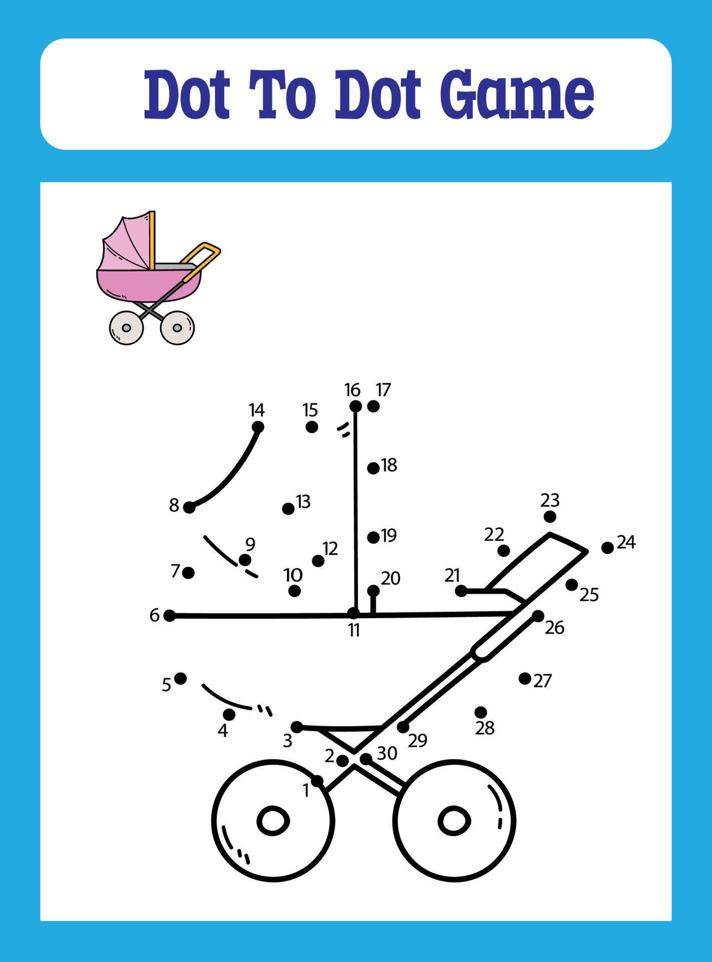 Dot To Dot Games For Kids 13342643 Vector Art At Vecteezy Dot To Dot Games For Kids 13342643 Vector Art At Vecteezy