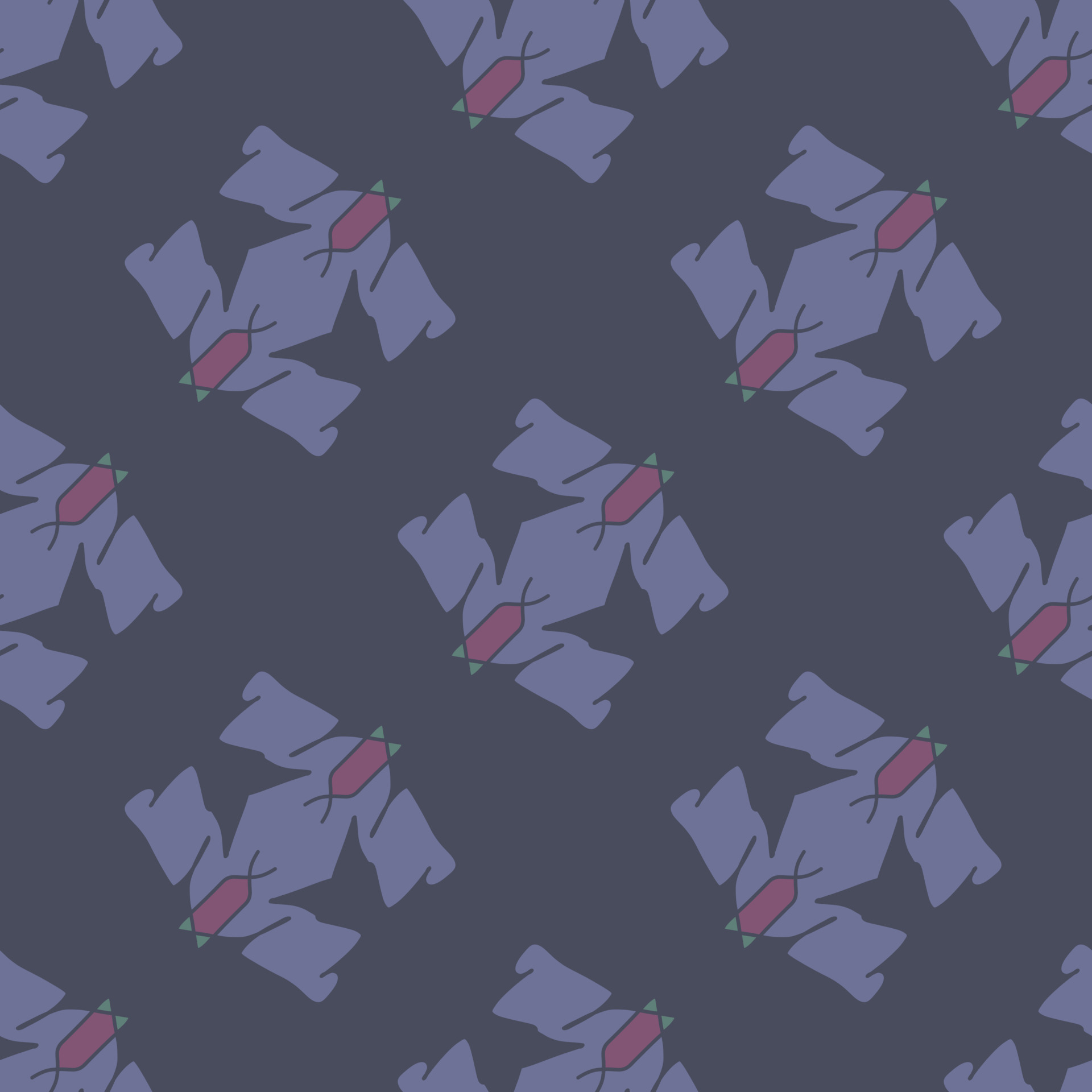 Abstract and floral seamless pattern 13344555 Vector Art at Vecteezy