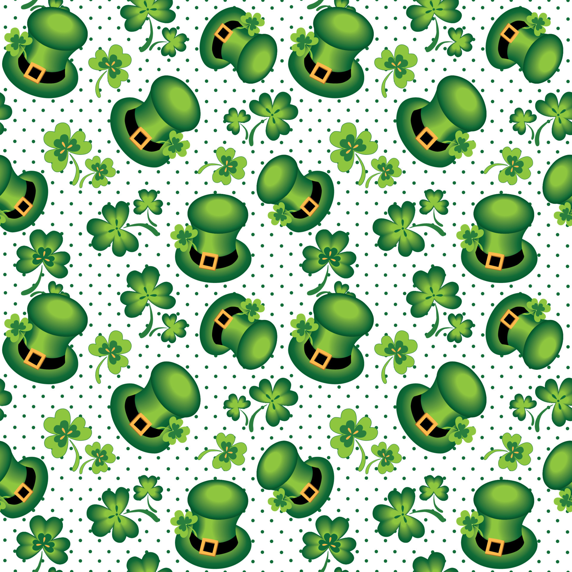 Seamless Pattern Of St Patricks Day Vector Design 13345181 Vector