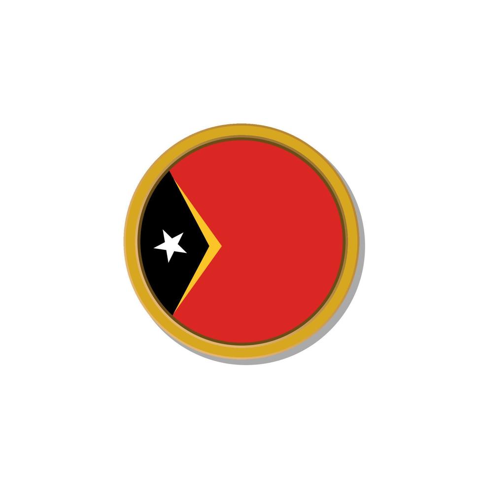 Illustration of Timor Leste flag Template 13346853 Vector Art at Vecteezy