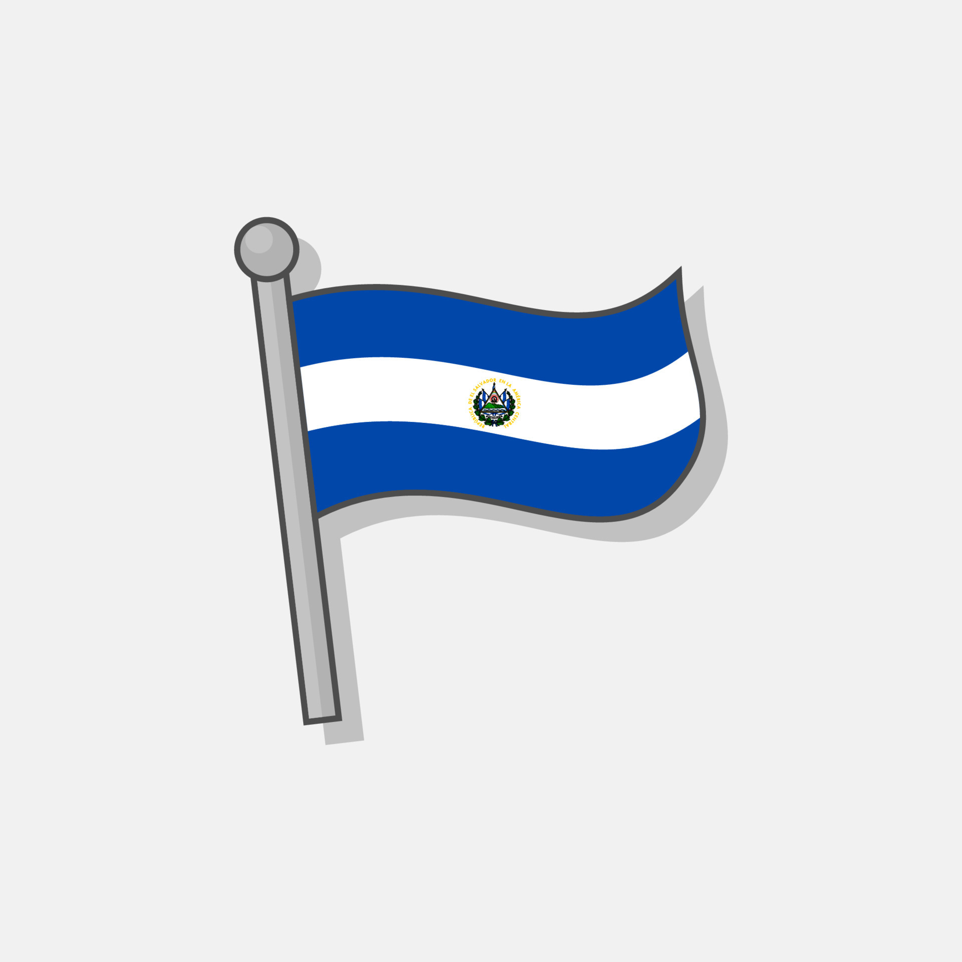 Illustration of El Salvador flag Template 13347242 Vector Art at Vecteezy Illustration of El Salvador flag Template 13347242 Vector Art at Vecteezy