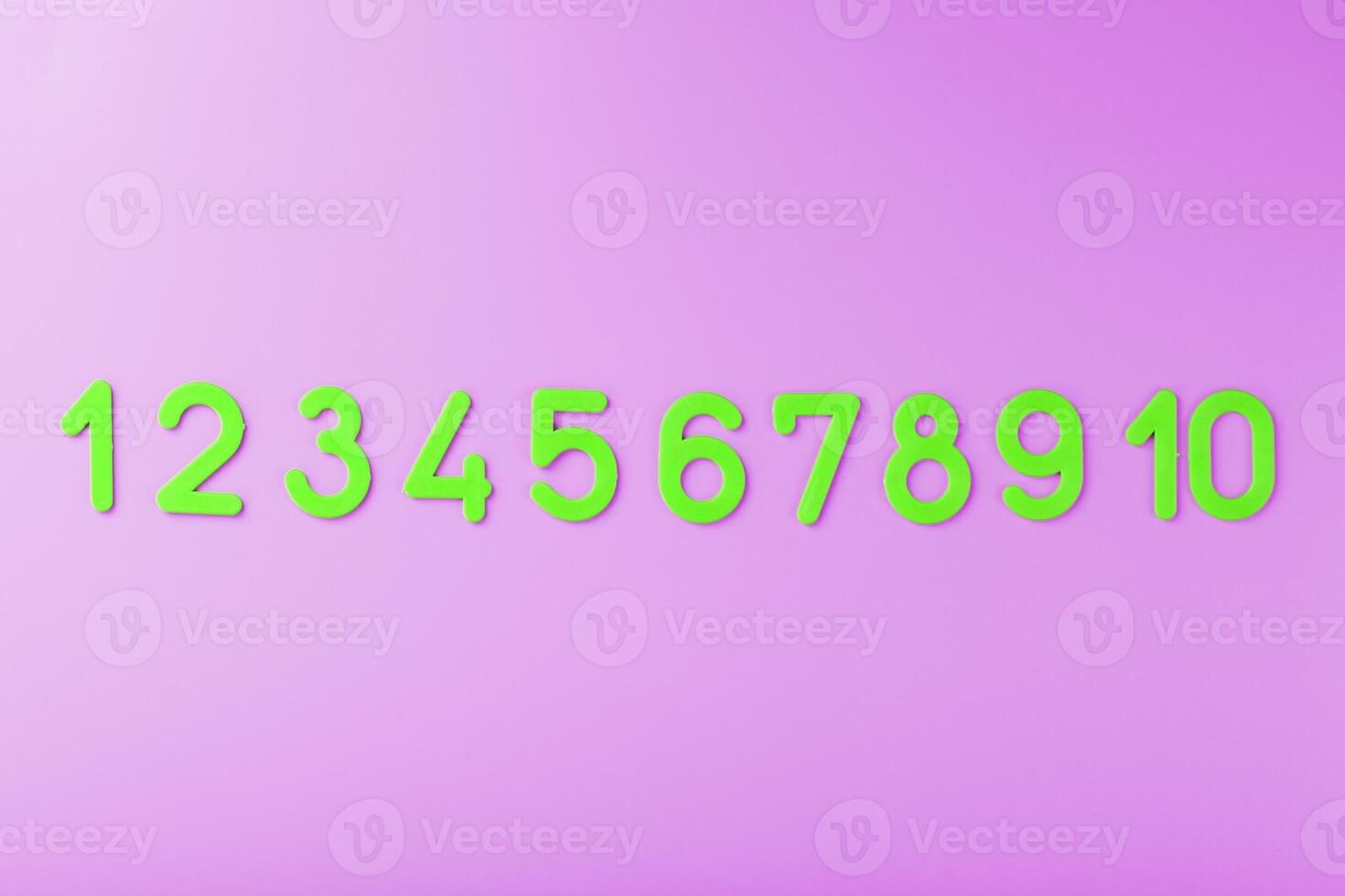 Numbers From 1 To 10 In A Row For Children On A Pink Background numbers-from-1-to-10-in-a-row-for-children-on-a-pink-background
