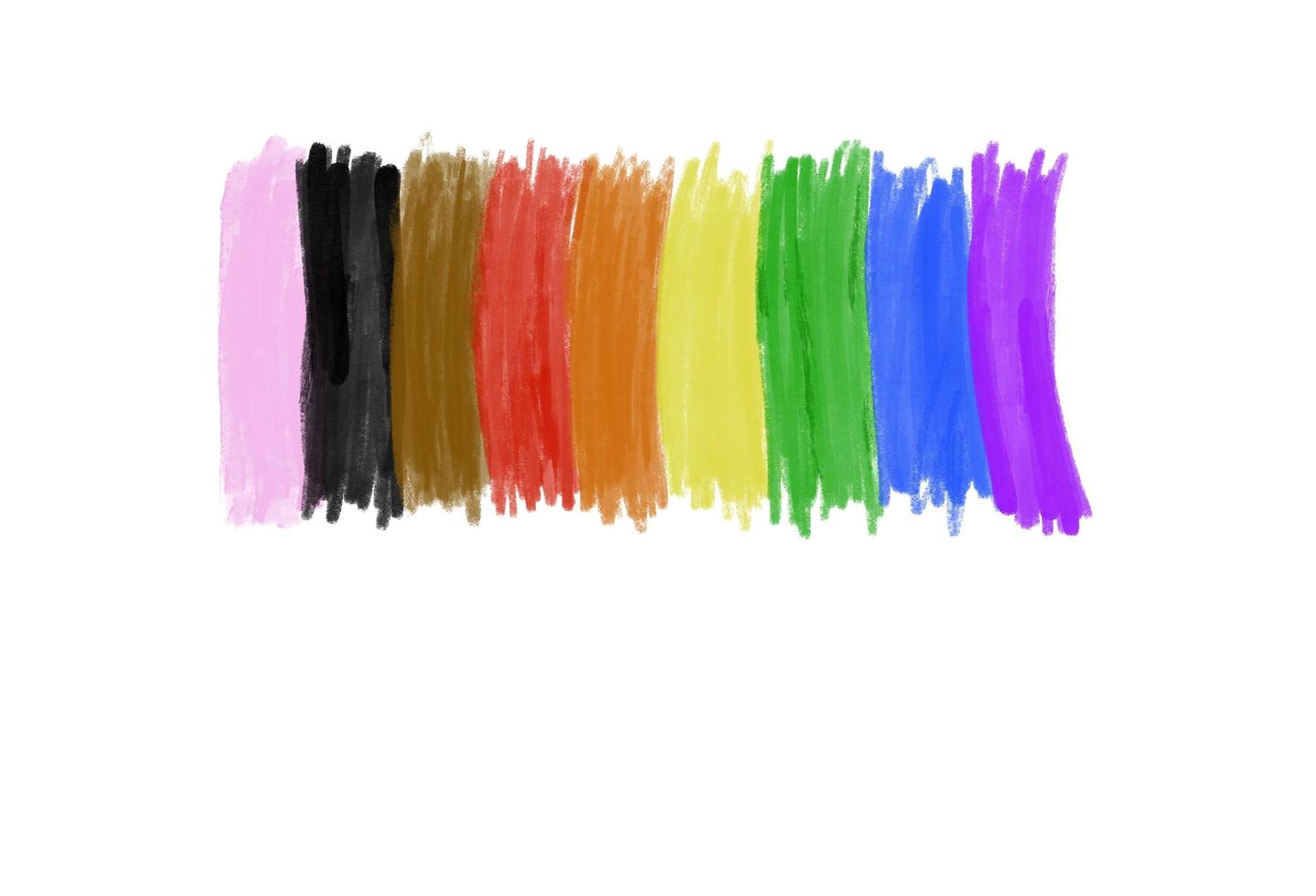 Drawing lgbtq rainbow flag. 13349270 Stock Photo at Vecteezy