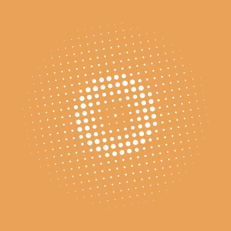 Circle halftone pattern background 13353420 Vector Art at Vecteezy