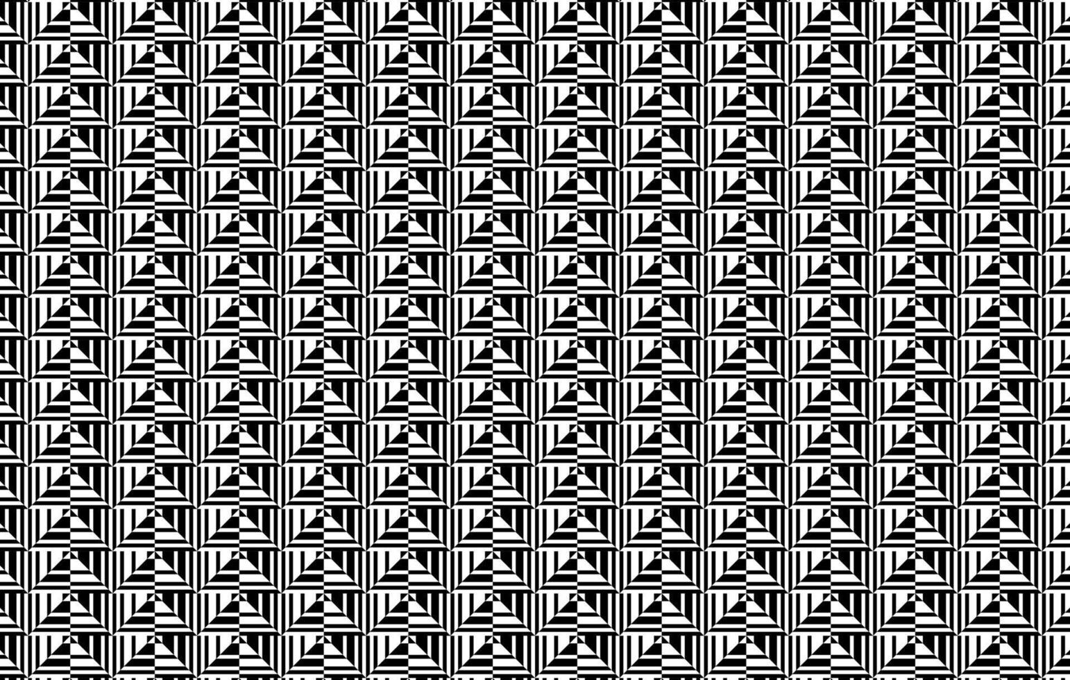 Geometric shapes pattern background design with triangle. Seamless interlocking geometric ...