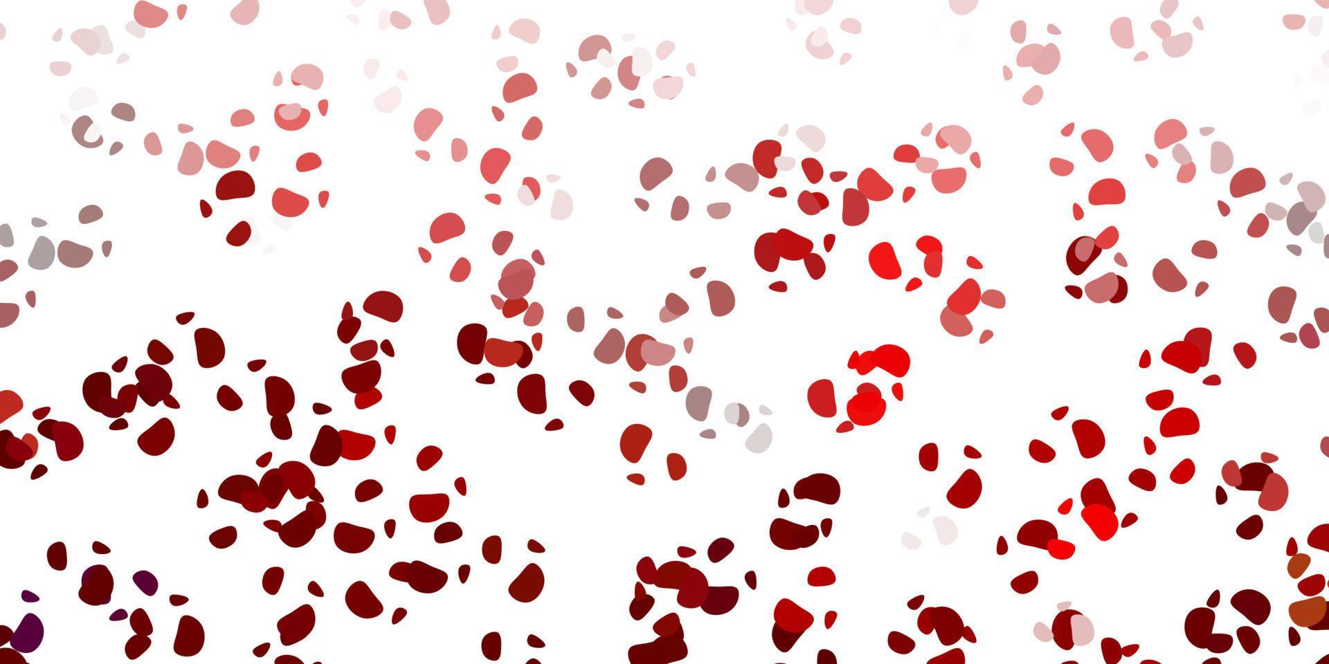 Light Red Vector Pattern With Abstract Shapes 13359896 Vector Art At