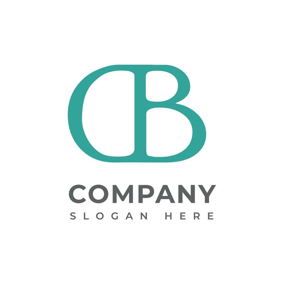 Logotipo De Db Diseñado Con La Letra Db En Formato Vectorial Fondo